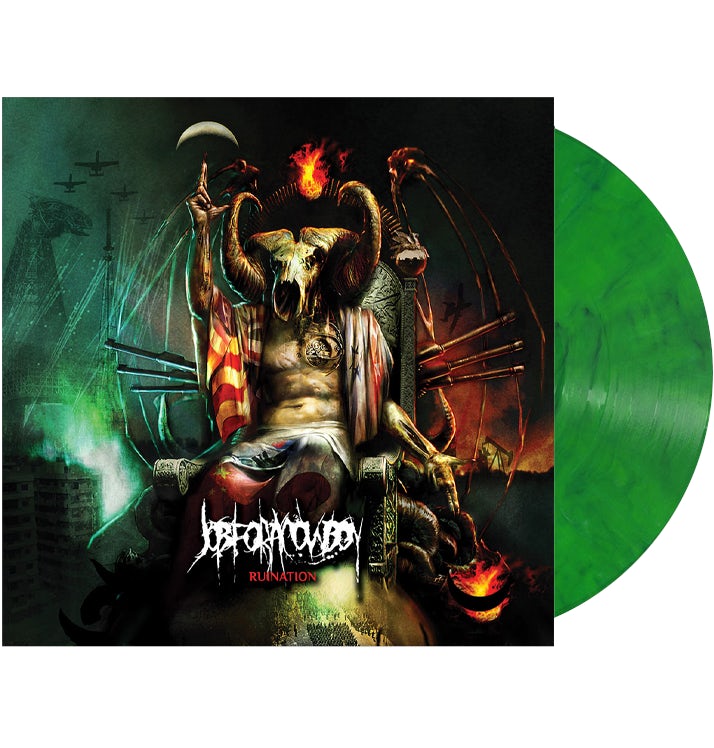 Job For A Cowboy 'Ruination' LP (Marbled Green) (Vinyl)