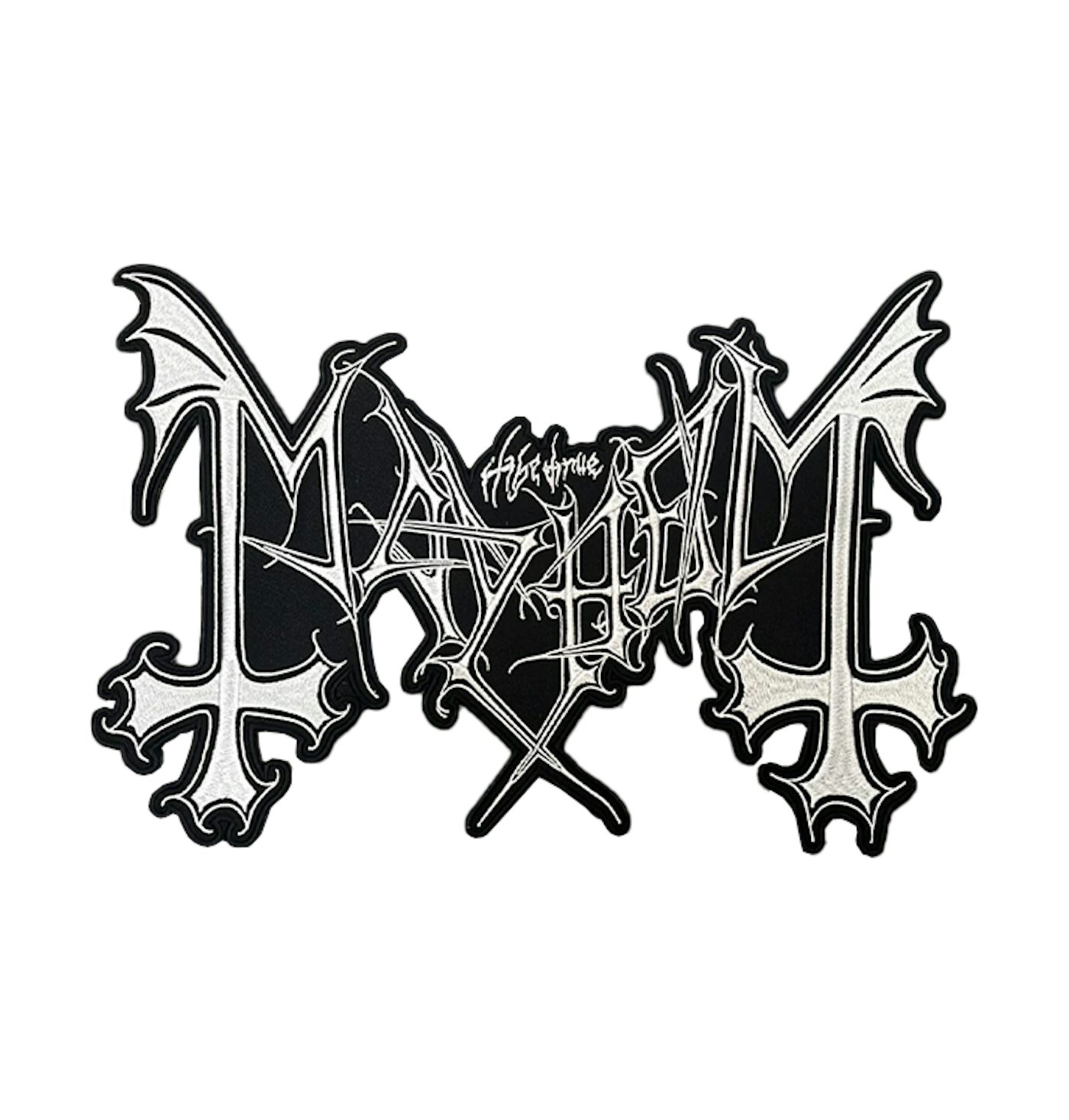 Mayhem 'Cutout Logo' Back Patch
