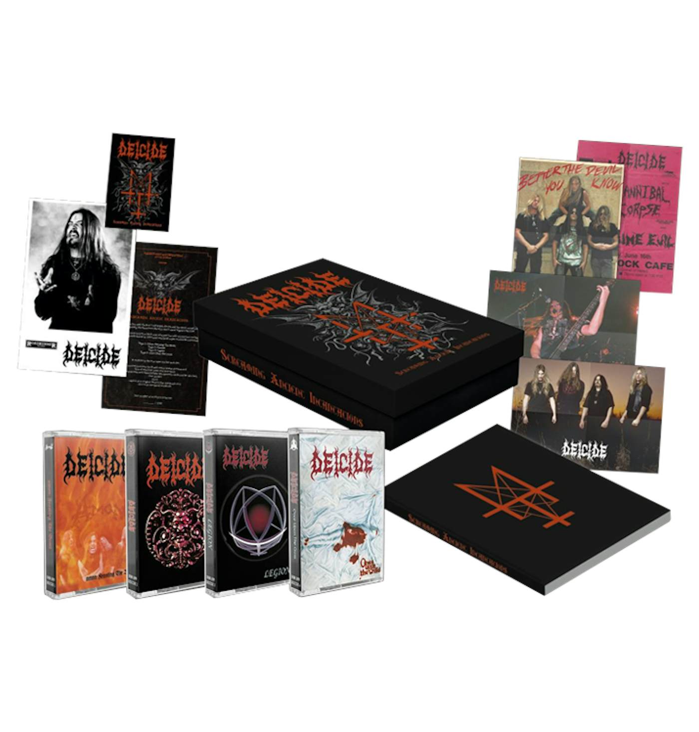 Deicide 'Screaming Ancient Incantations' Cassette Box Set