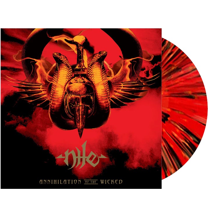 Nile 'Annihilation Of The Wicked' 2LP (Blood Red Splatter)