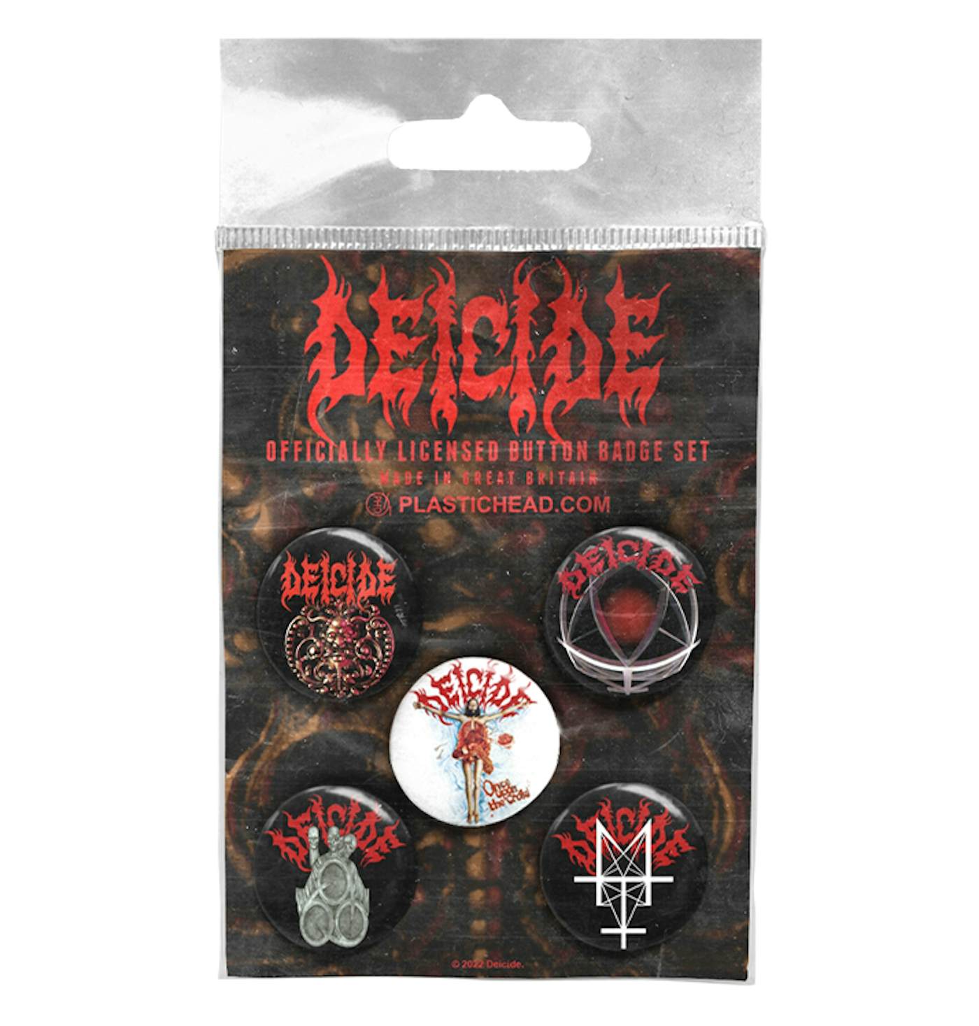 Deicide 'Deicide' Badge Set