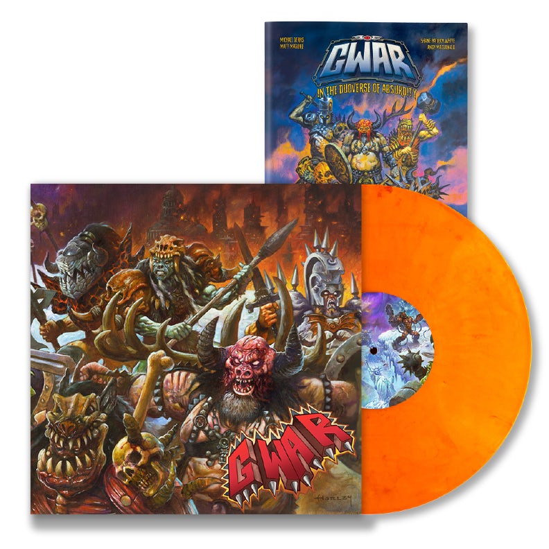 GWAR: 'The New Dark Ages' LP - Exclusive Sunbolt Color Variant and ...