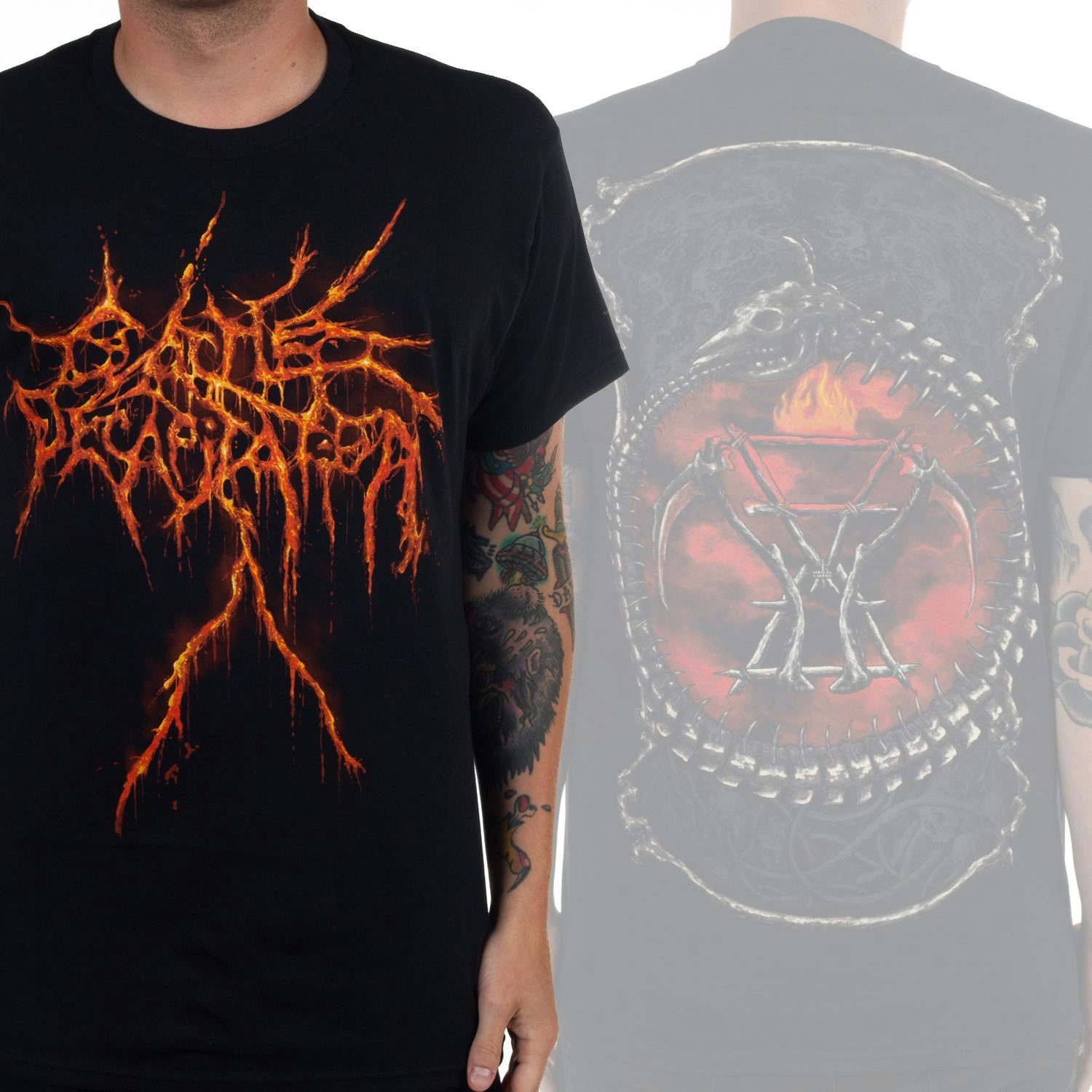 Cattle Decapitation "Lava Logo" T-Shirt