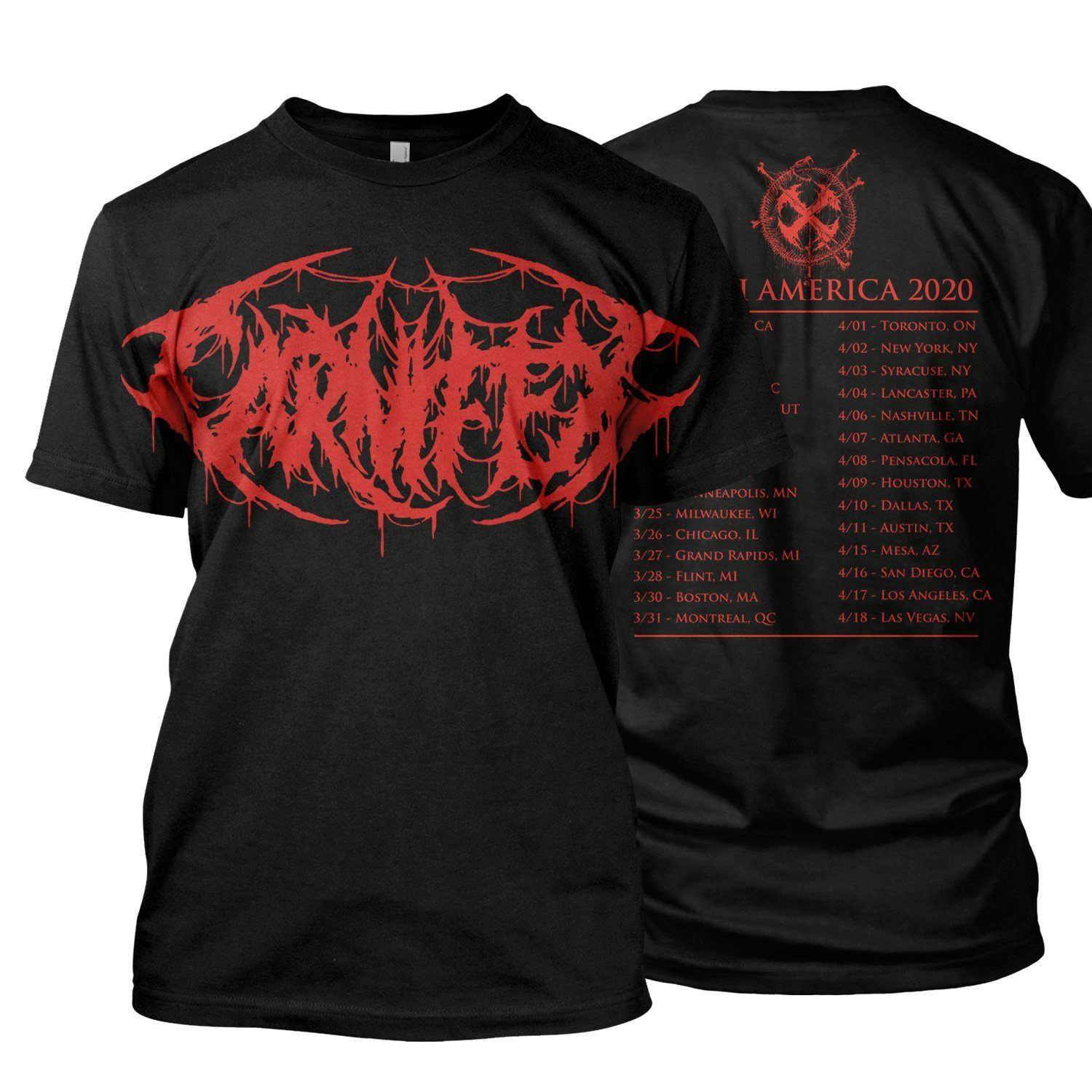 Carnifex "Tour Tee" T-Shirt