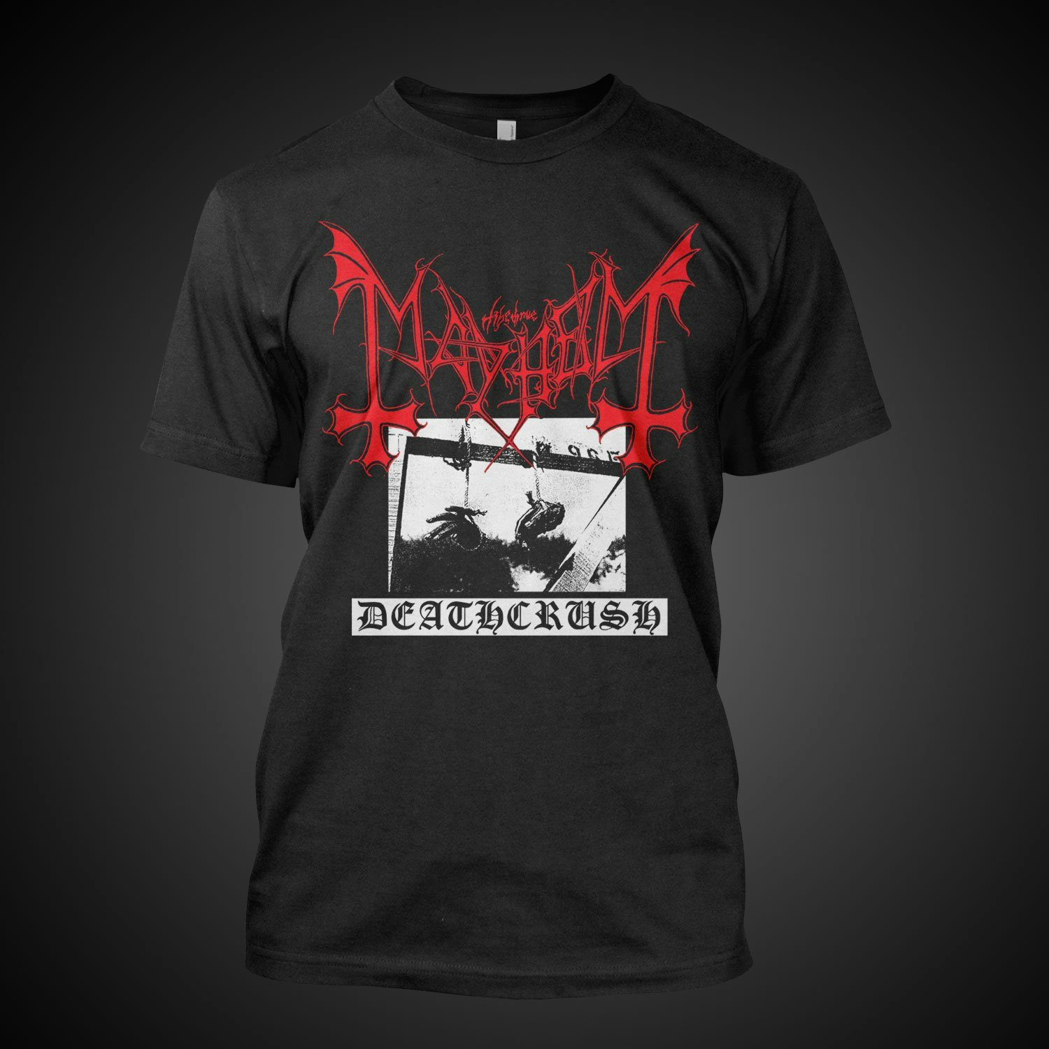 Mayhem "Deathcrush (red logo)" T-Shirt