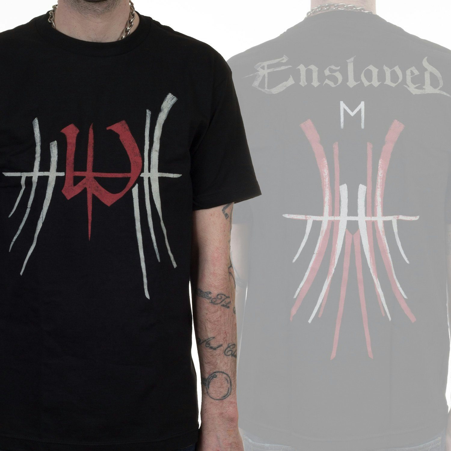 Enslaved ""E" Cover" T-Shirt
