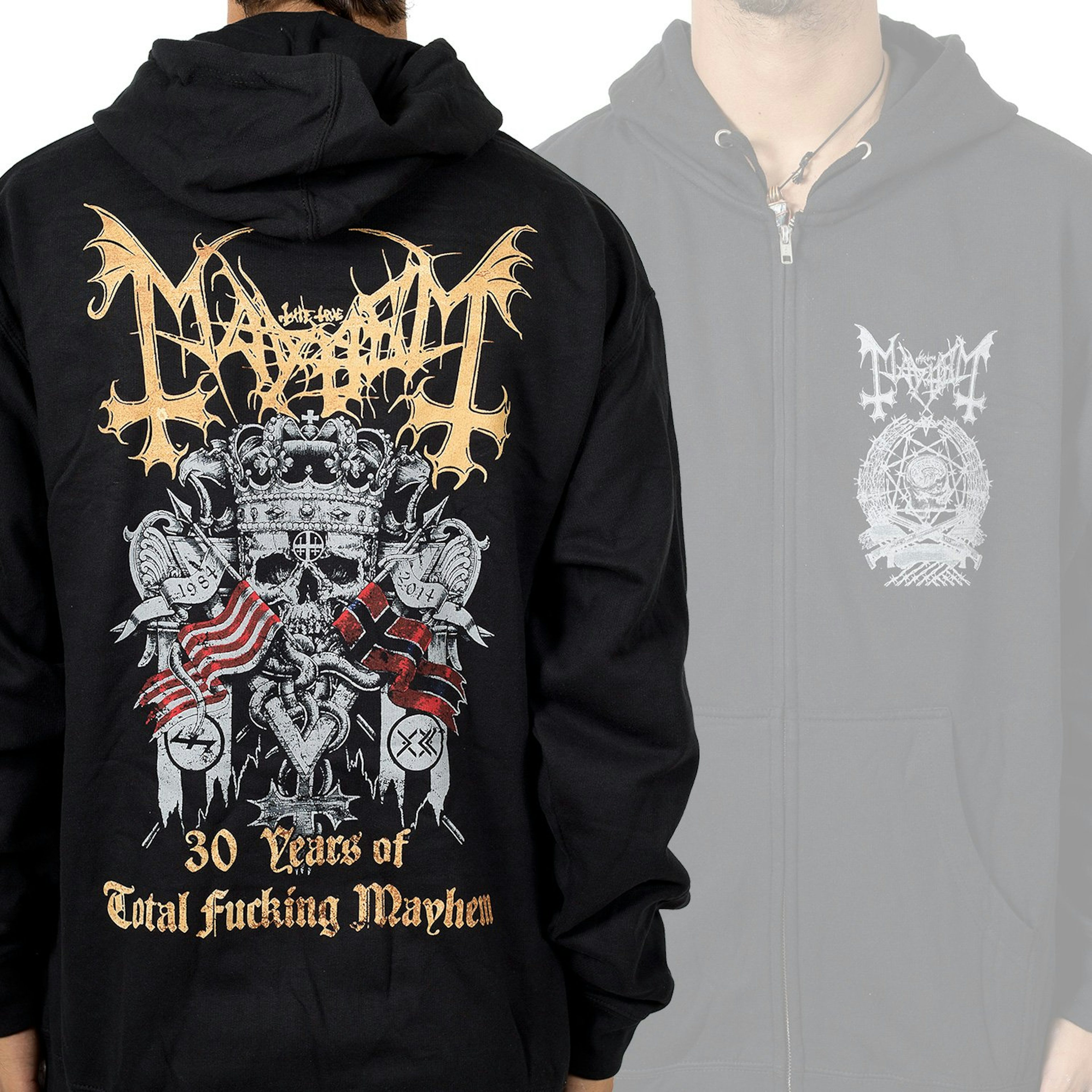 Mayhem "30 Years" Zip Hoodie