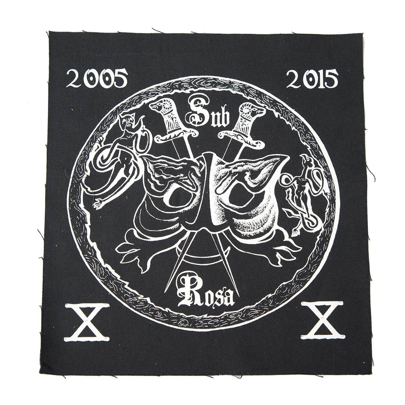 SubRosa "SubRosa 10th Anniversary Back Patch" Patch