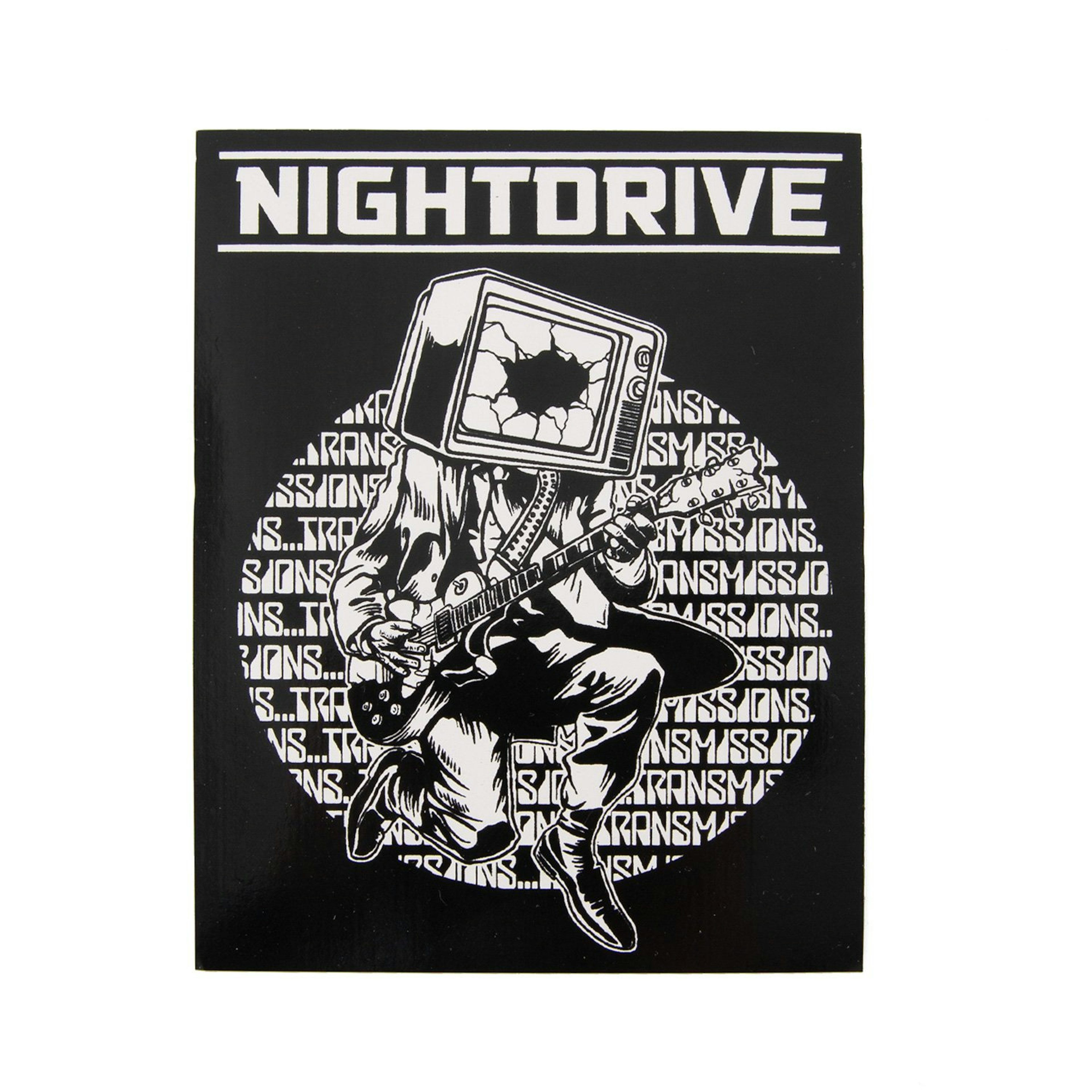 Nightdrive "Transmissions" Stickers & Decals