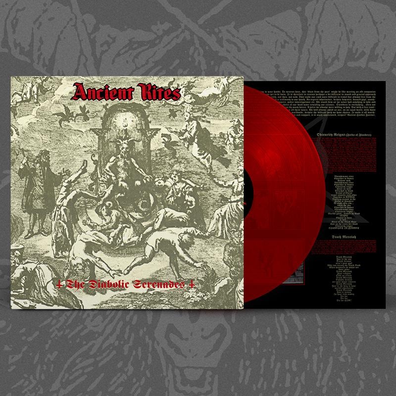 Ancient Rites "The Diabolic Serenades (transparent red vinyl)" Limited ...