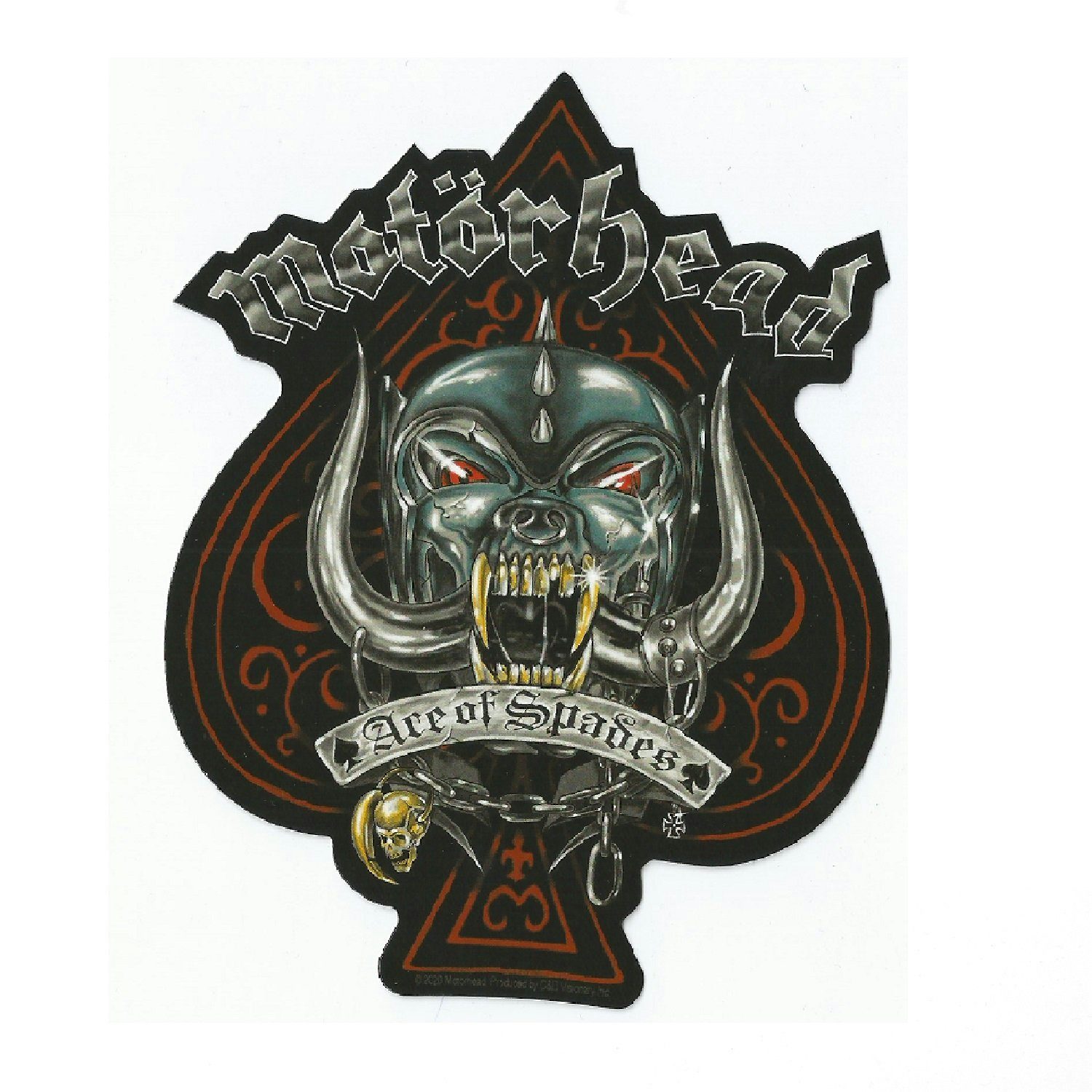 Motorhead "Ace Of Spades" Stickers & Decals