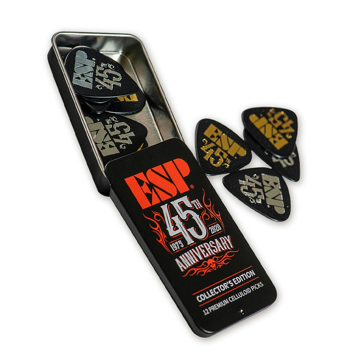 Esp Guitars "45th Anniversary Pick Tin" Guitar Picks