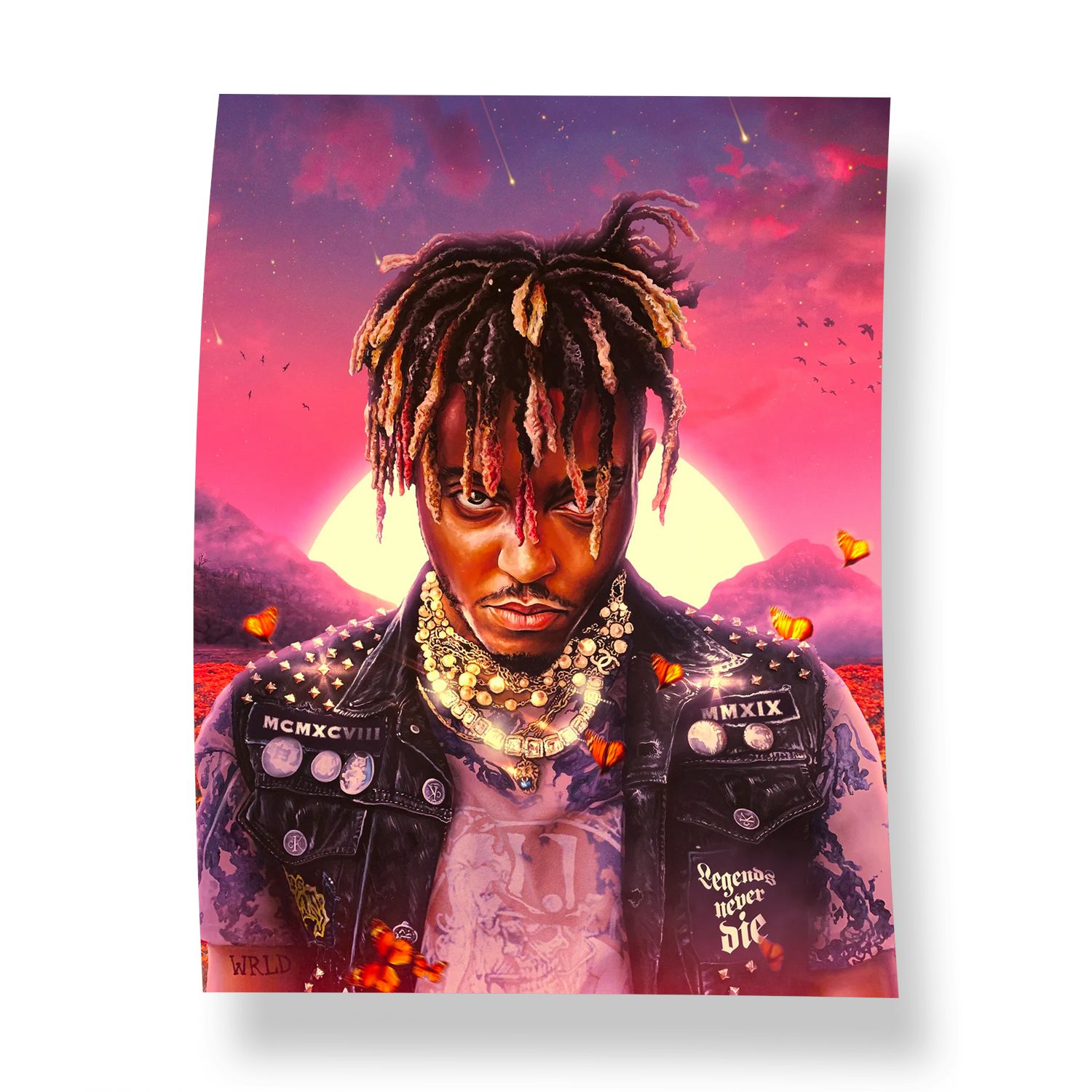 Juice WRLD Legends Never Die Album Poster