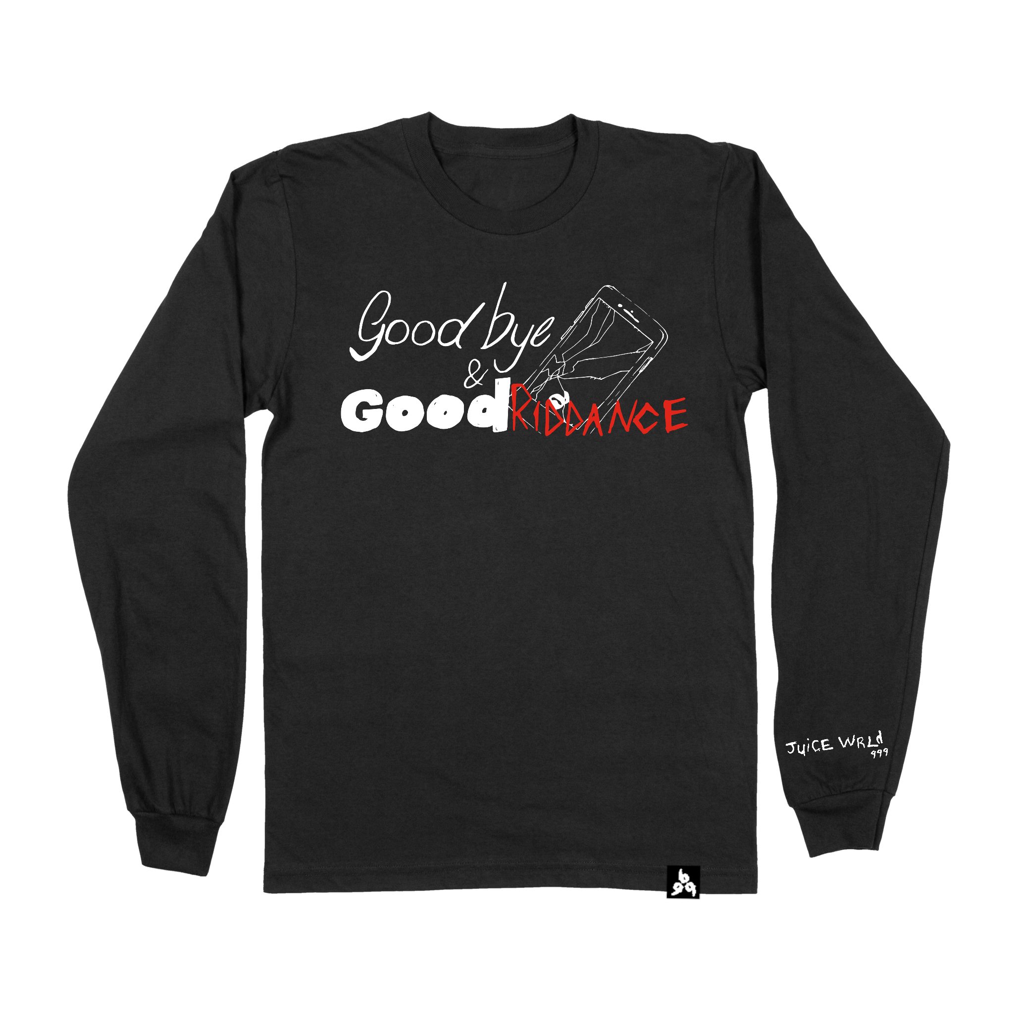 Juice WRLD Goodbye & Good Riddance Long Sleeve Black