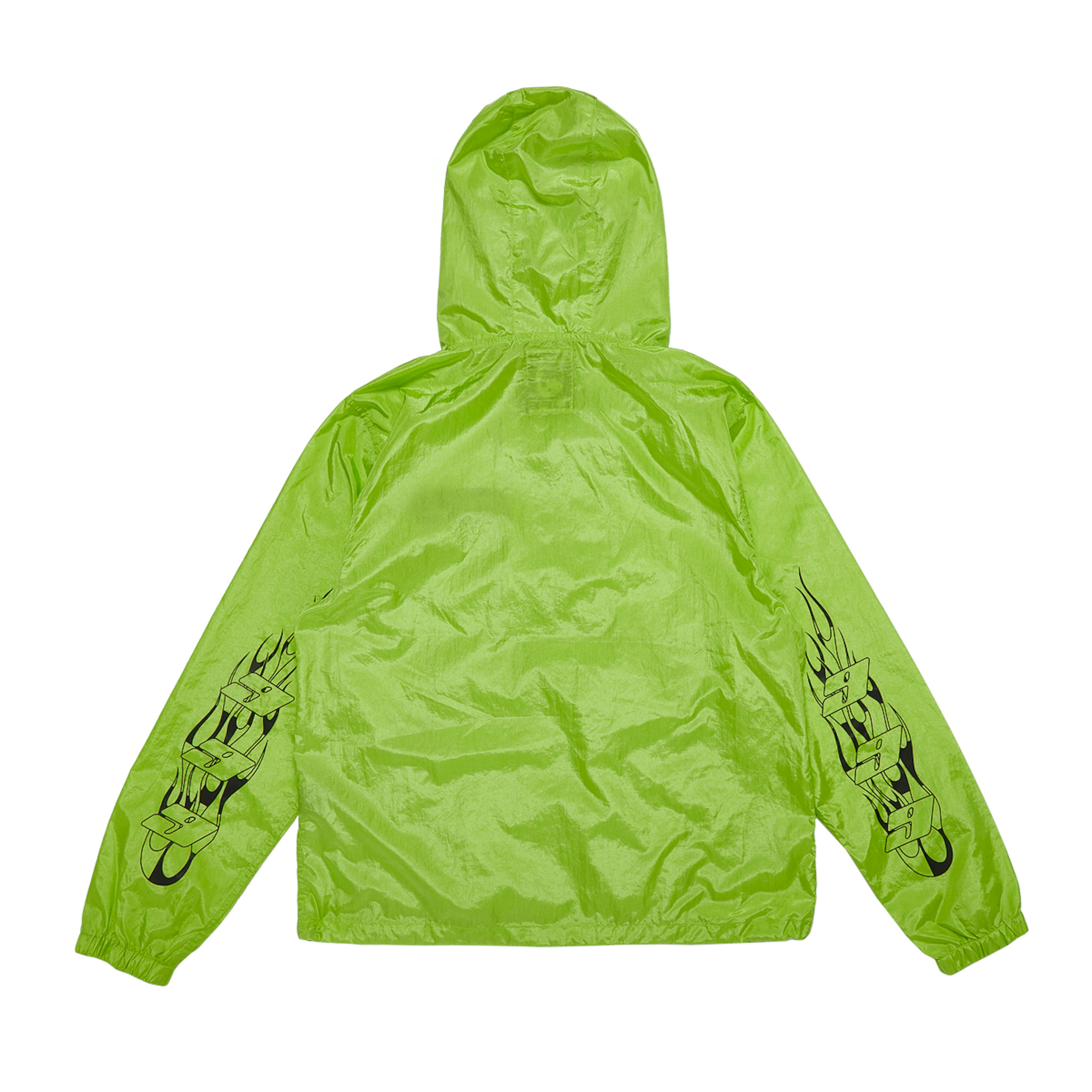 Juice WRLD NEON GREEN RACING WINDBREAKER