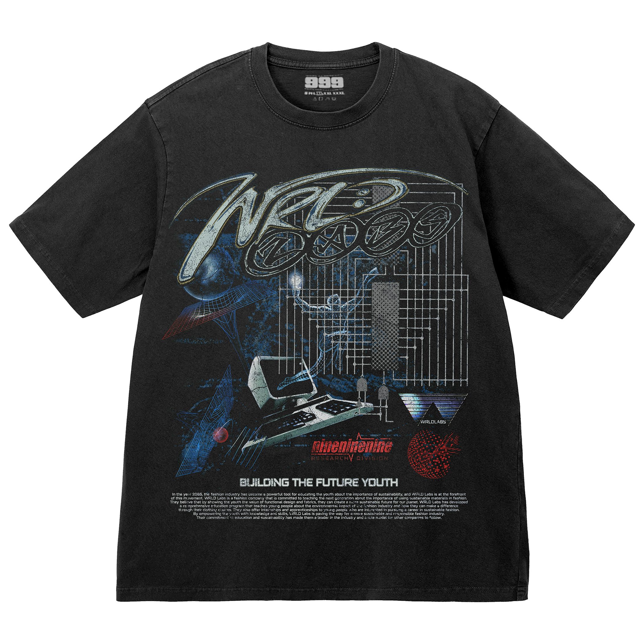 Juice WRLD BUILDING THE FUTURE TEE BLACK