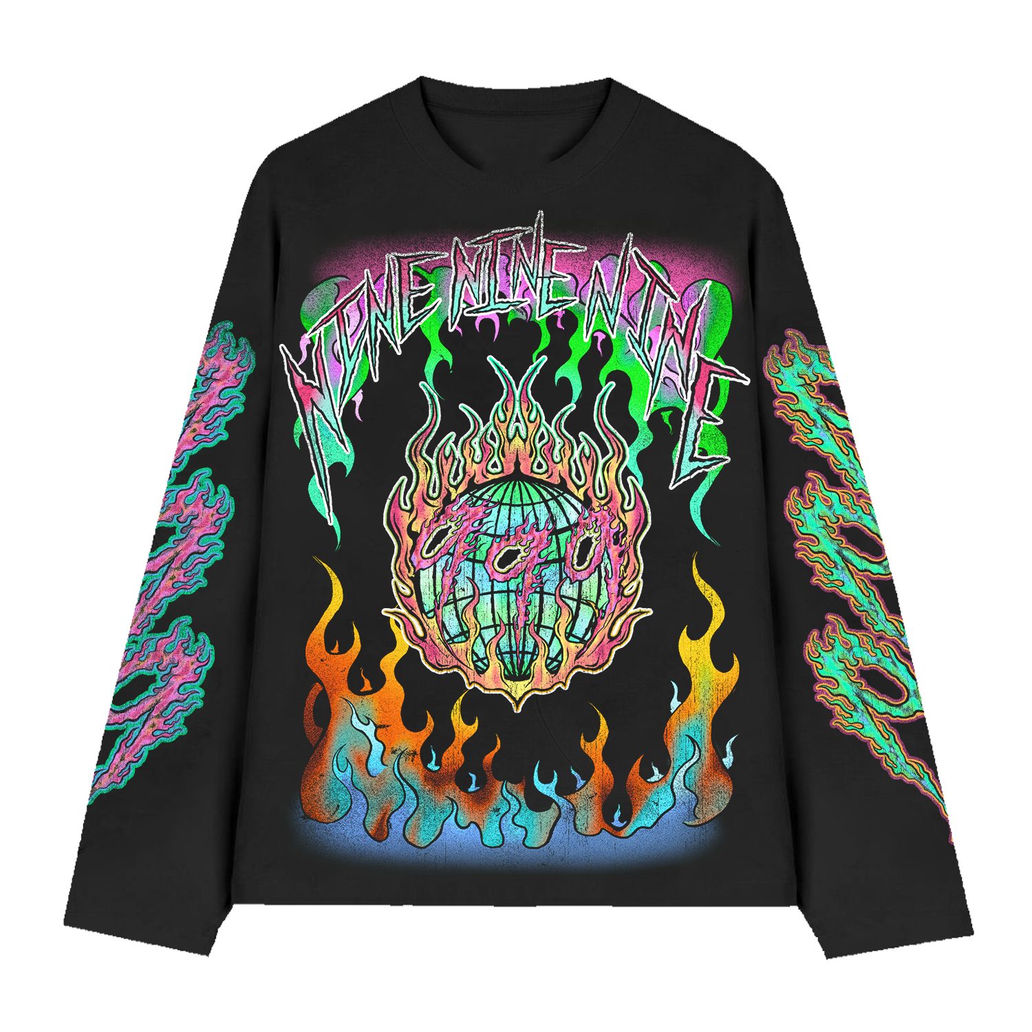 Juice WRLD EYEBALL LONGSLEEVE BLACK
