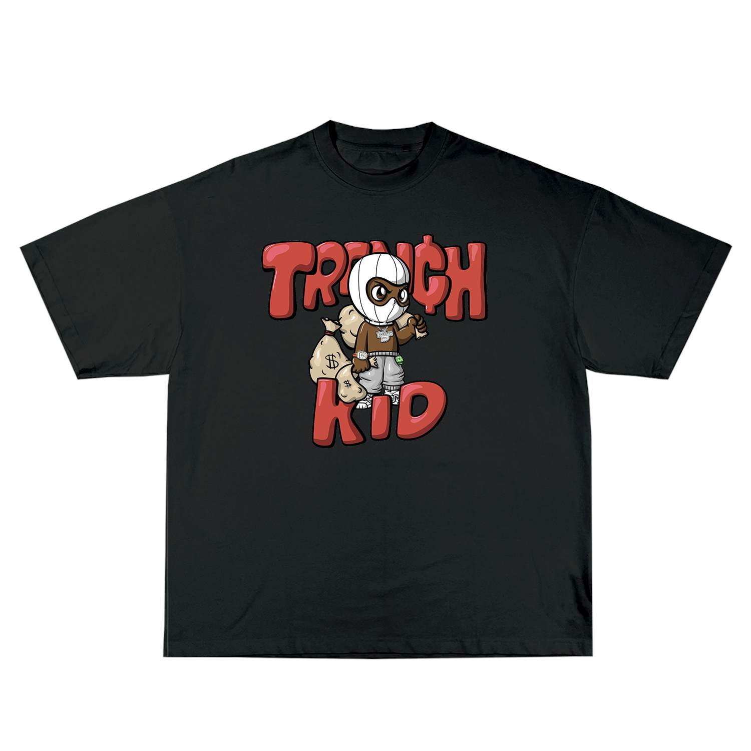 Lil Tjay Trench Kid Tee Black
