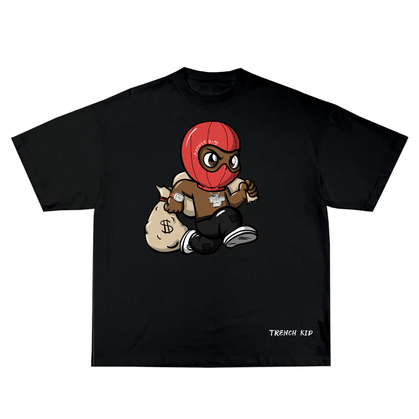 Lil Tjay Red Ski Mask Tee