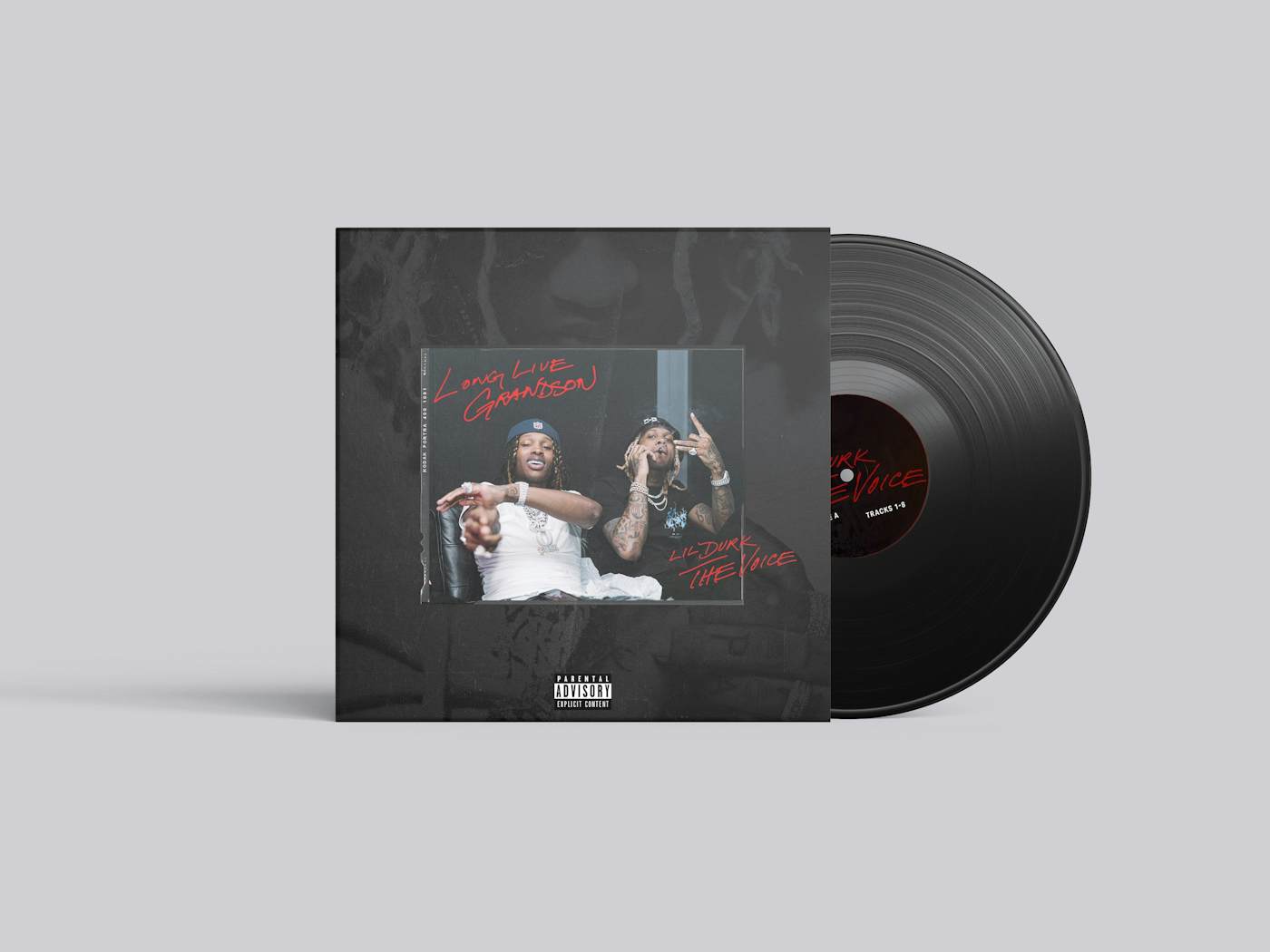 Lil Durk THE VOICE SIGNED LIMITED EDITION VINYL