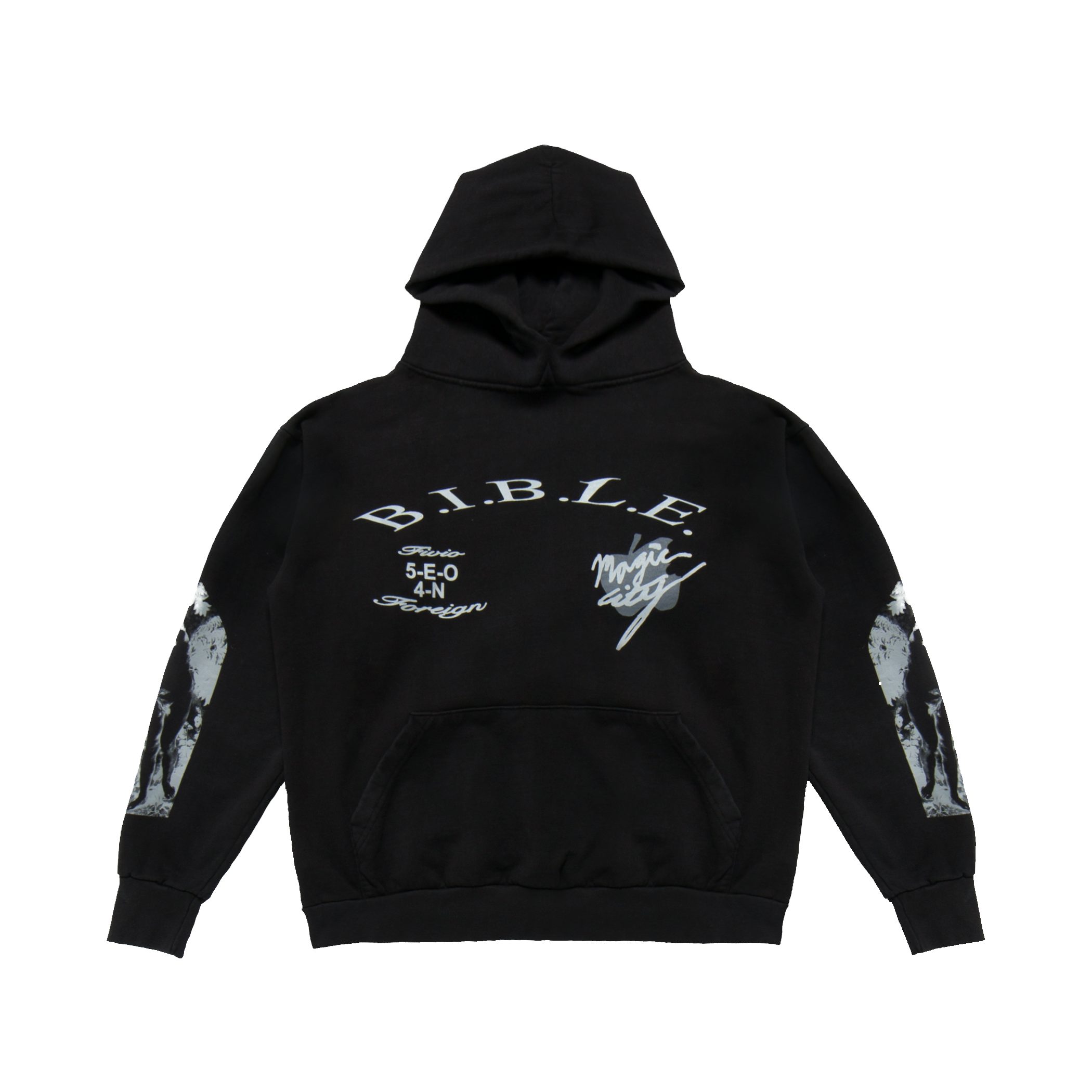 Fivio Foreign B.I.B.L.E. Hoodie Black