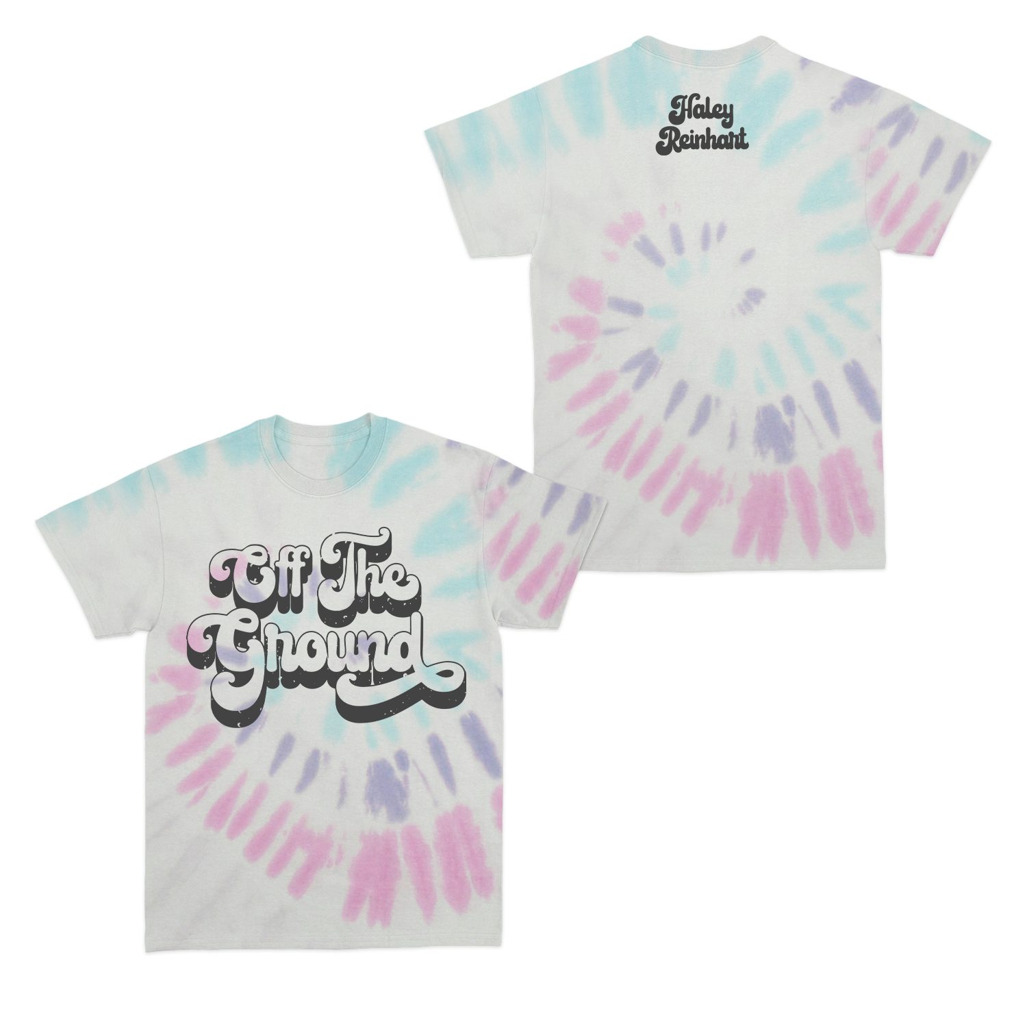 Haley Reinhart Off the Ground Pastel Tie-Dye T-Shirt