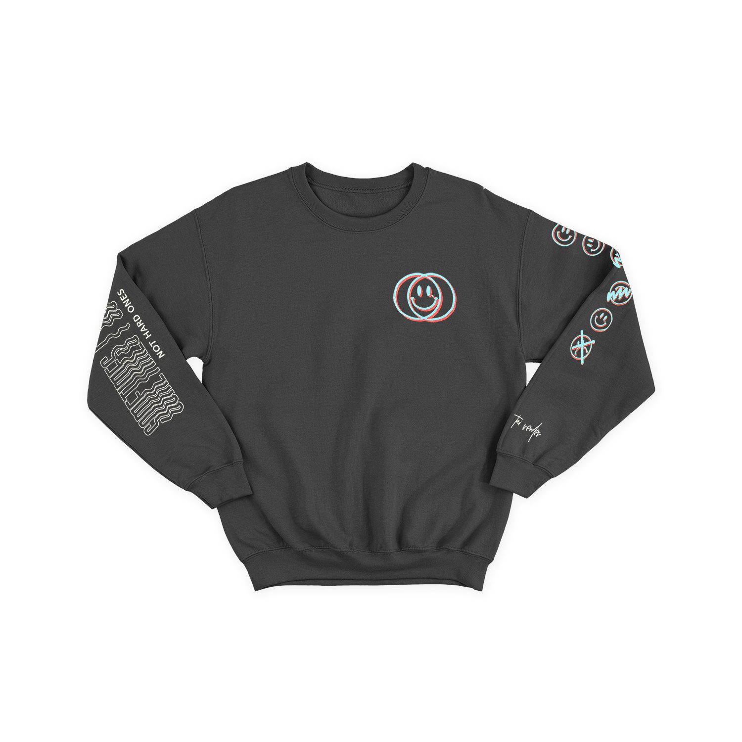 Tai Verdes Smiley Crew Neck