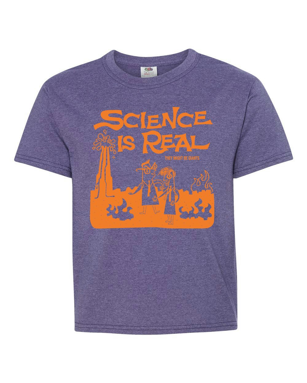 They Might Be Giants Science is Real Purple T-Shirt (Youth)