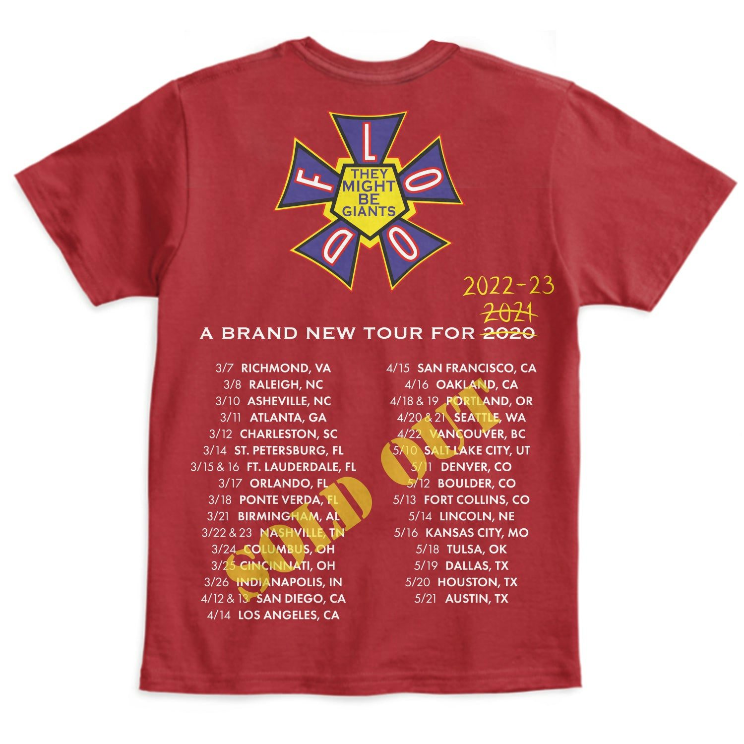 They Might Be Giants Shirts, They Might Be Giants Merch, They Might Be ...