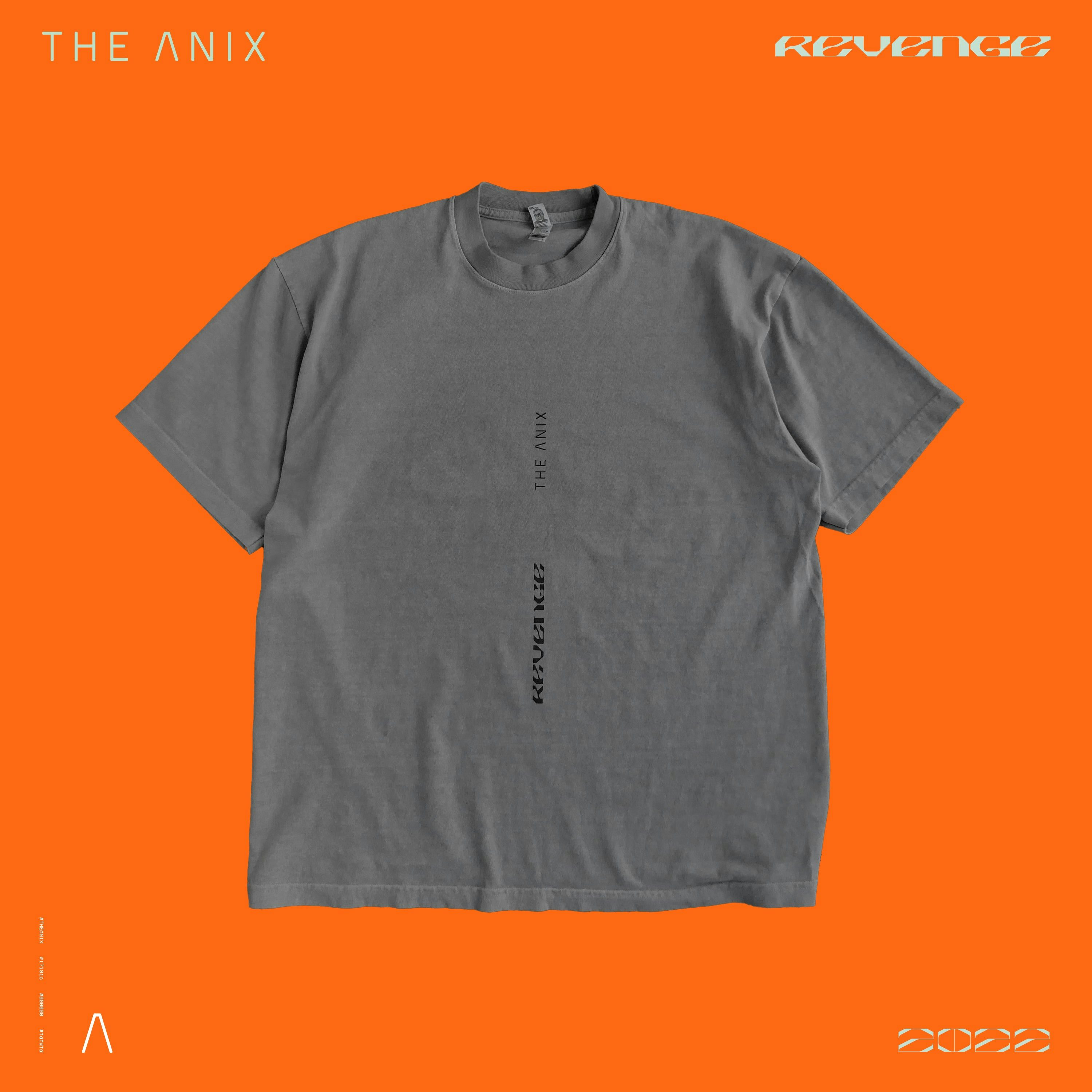 The Anix REVENGE Logo T-Shirt (Cement)