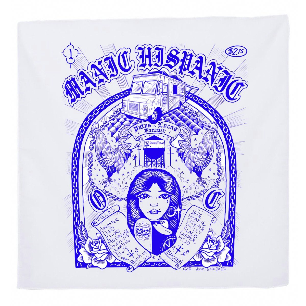 Manic Hispanic "Lonchera" Bandana