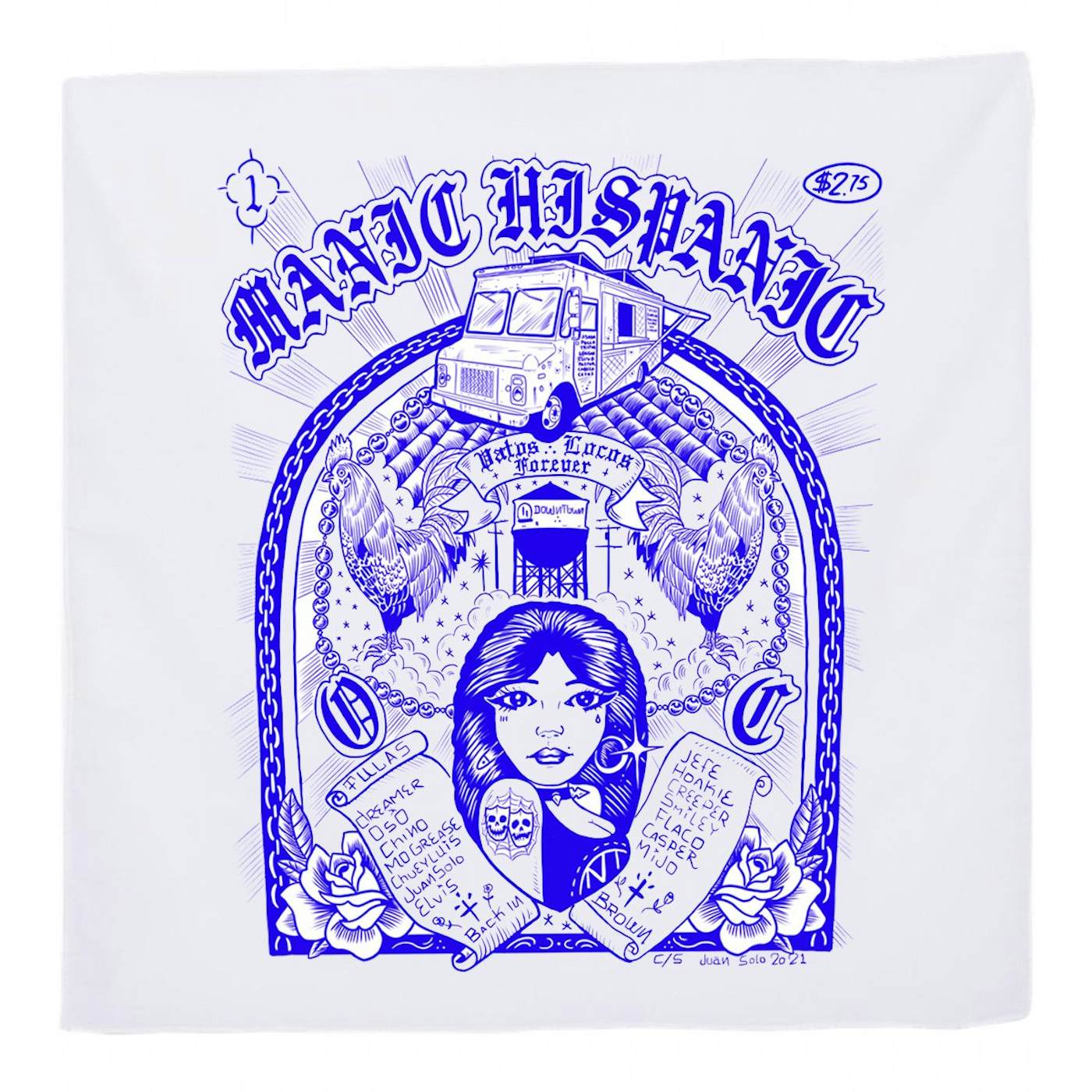 Manic Hispanic "Lonchera" Bandana