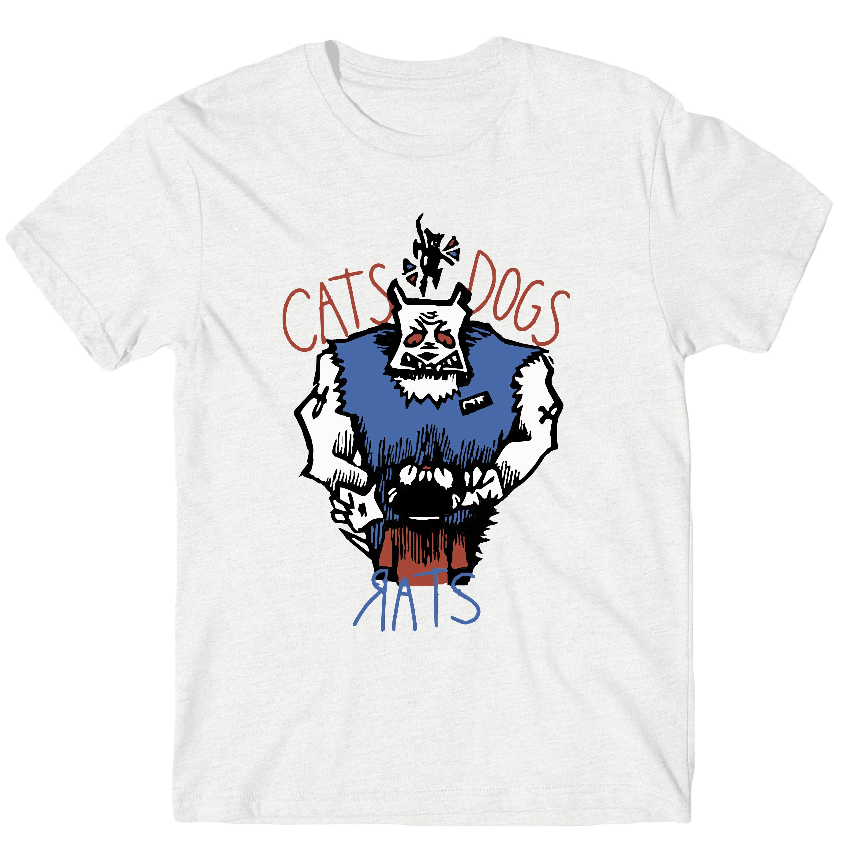 Rare Americans Cats Dogs and Rats Tee - FAN FAVORITE!