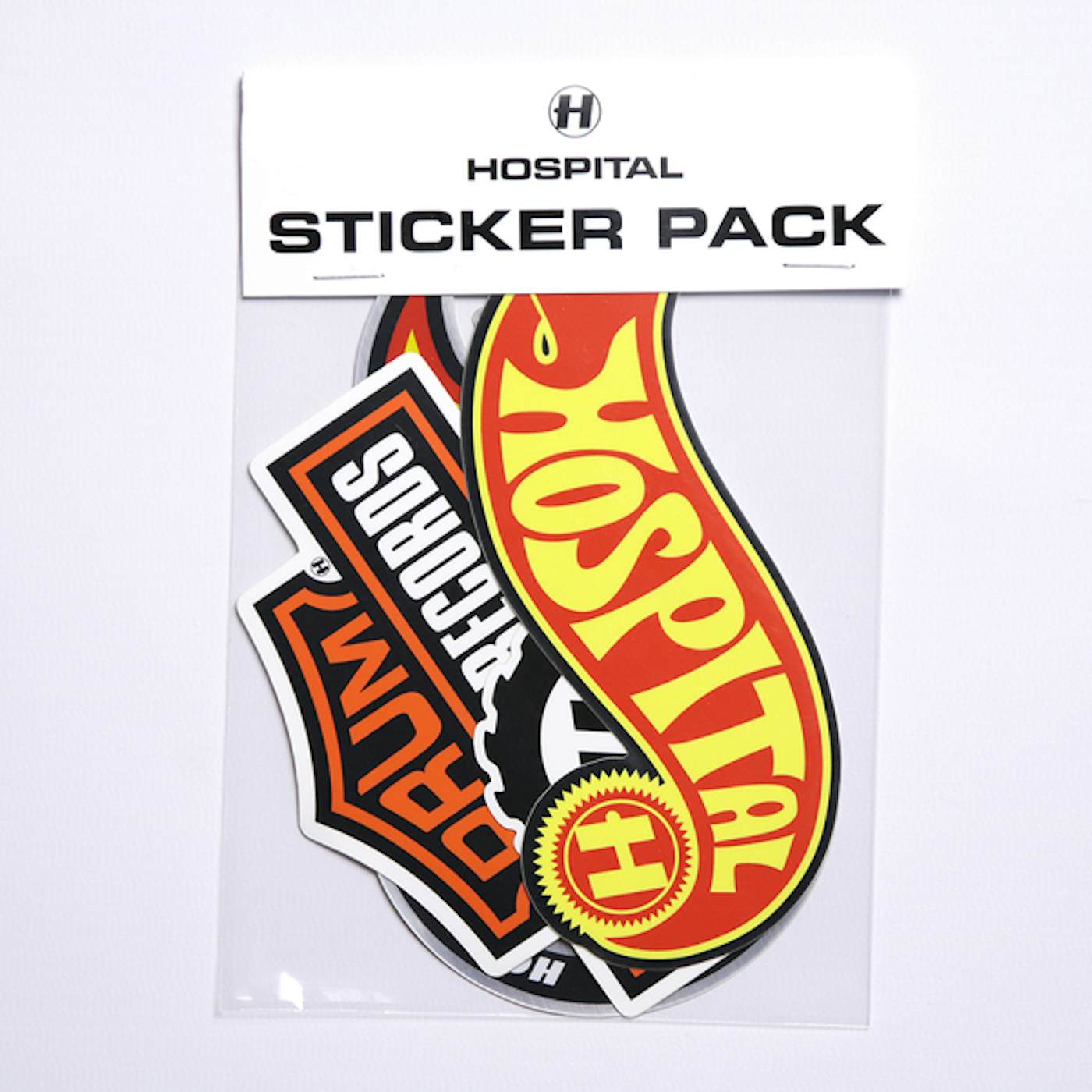 Hospital Records Car Sticker Pack