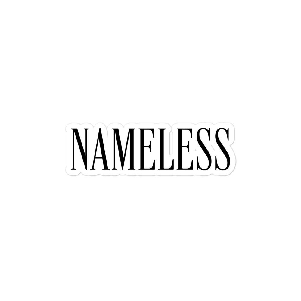 Olanzo Carver Nameless Logo Sticker