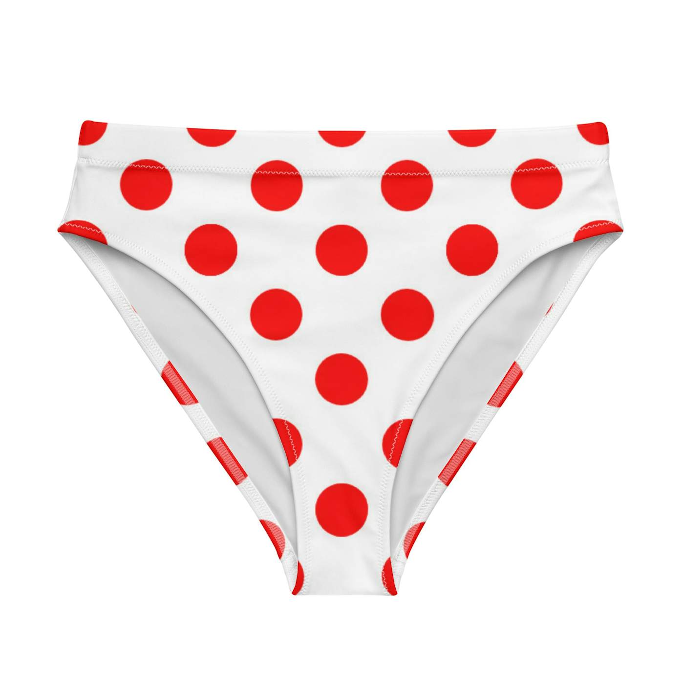 Olanzo Carver WMNS NAMELSS RED POLKA DOT BIKINI BOTTOM