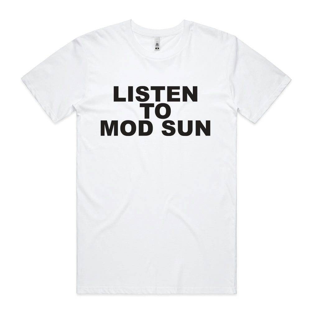 UK Shipped Listen to Mod Sun Tee