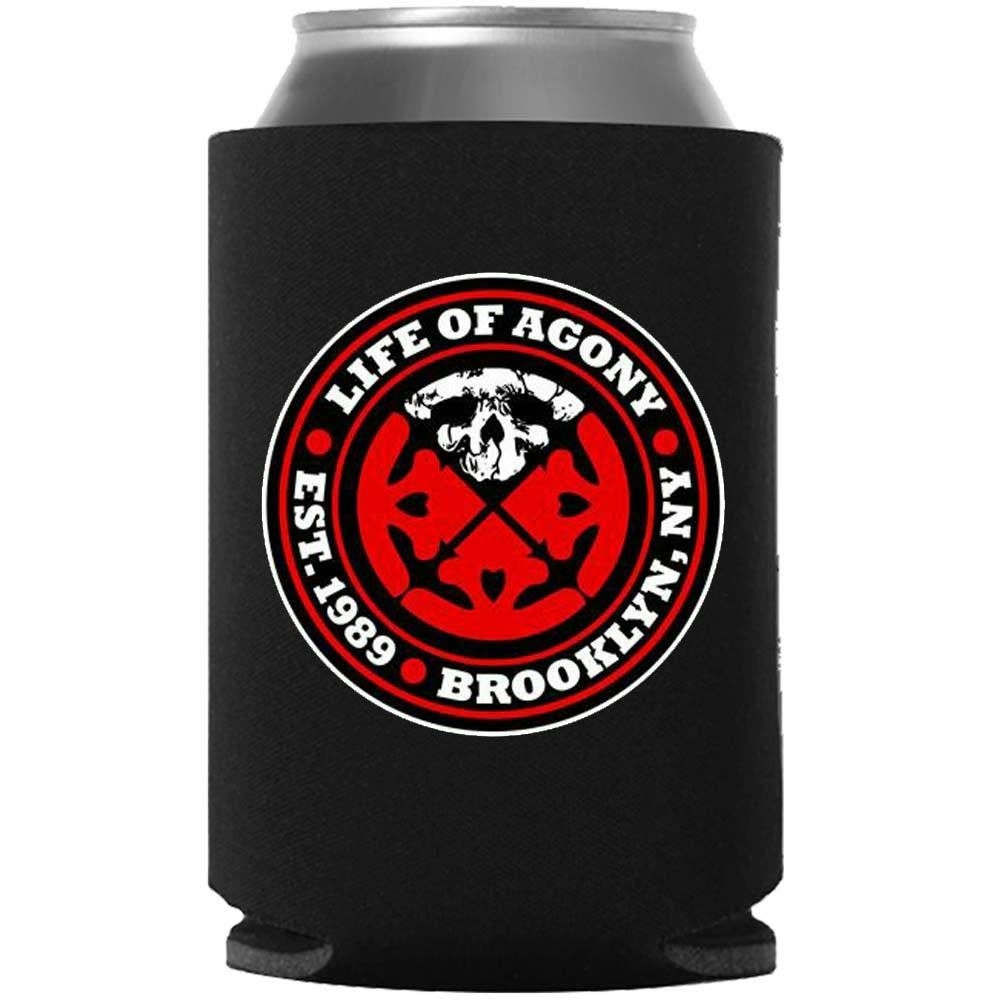 Life Of Agony Logo Koozie