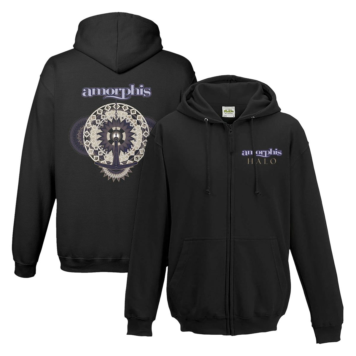 Amorphis: Halo Zip Hoodie