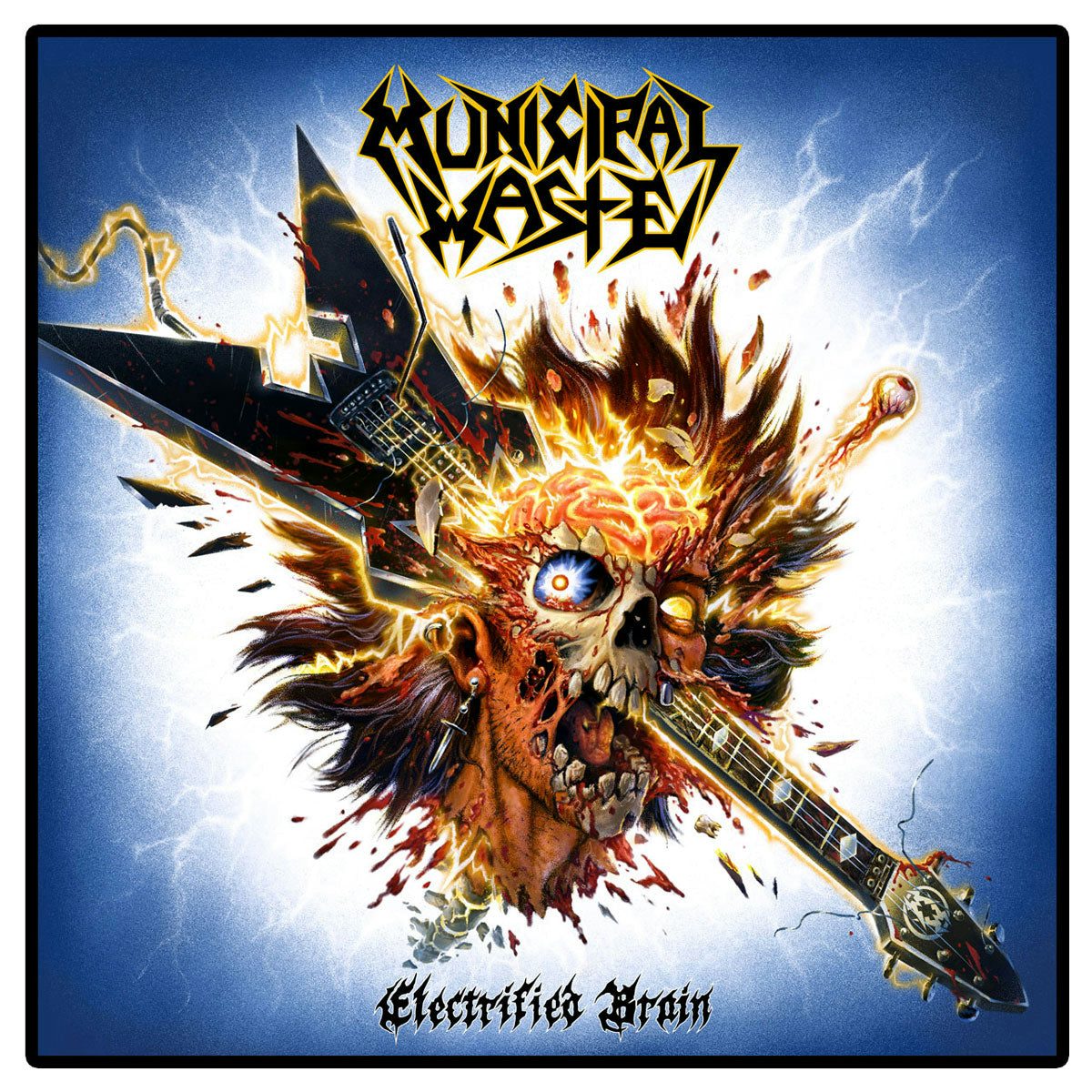 Municipal Waste Electrified Brain Patch