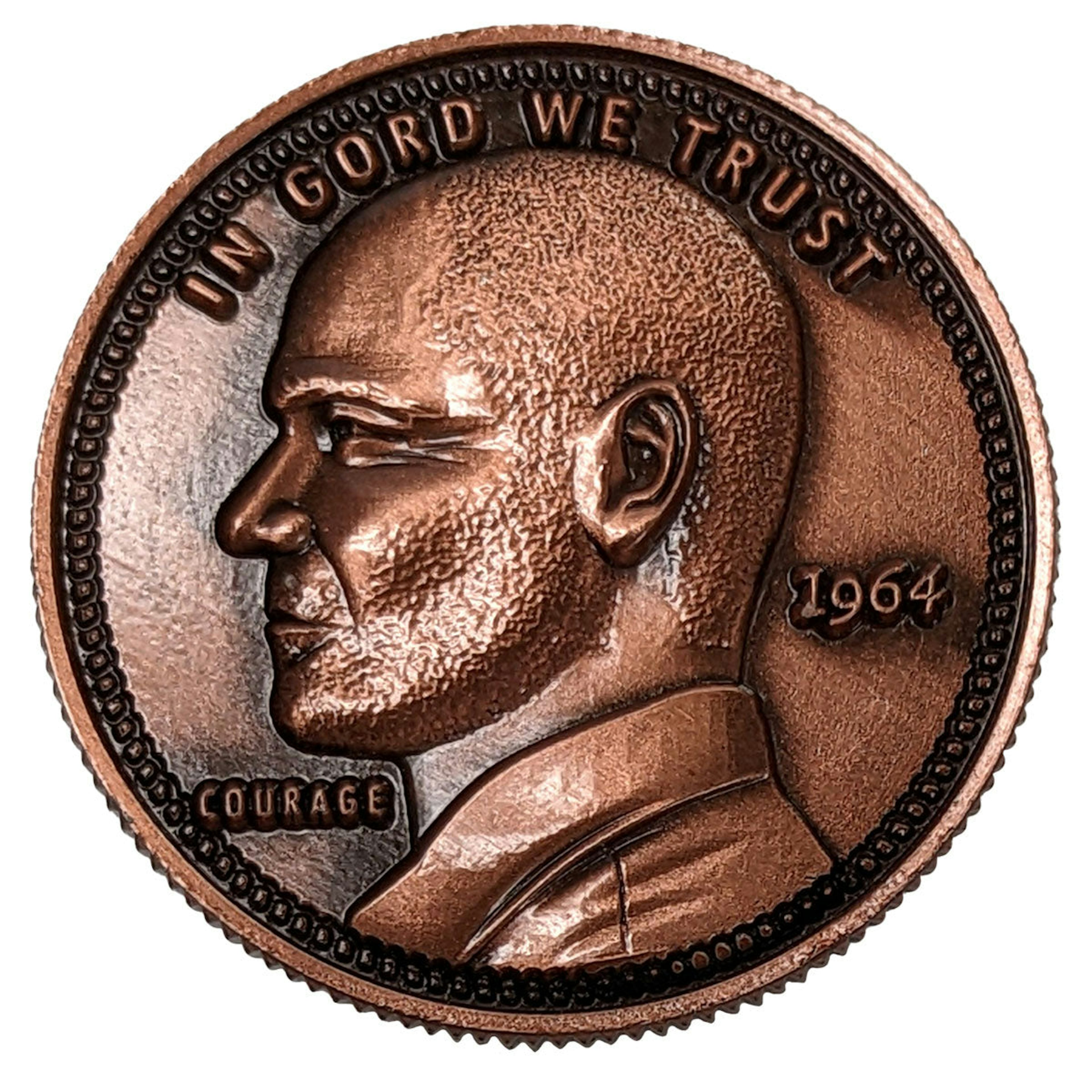 Gord Downie In Gord We Trust Coin