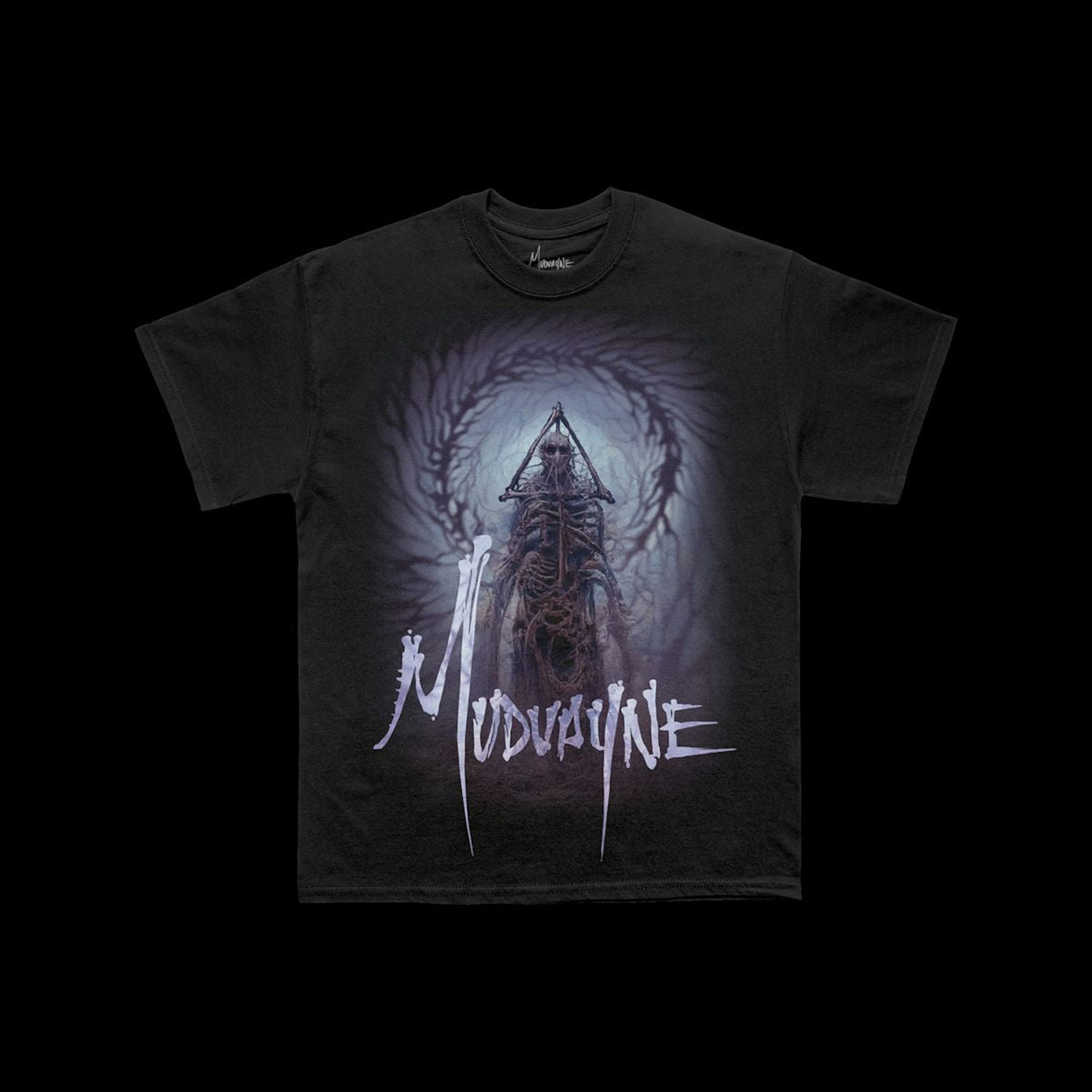 Mudvayne 20 Years Tracklist Tee