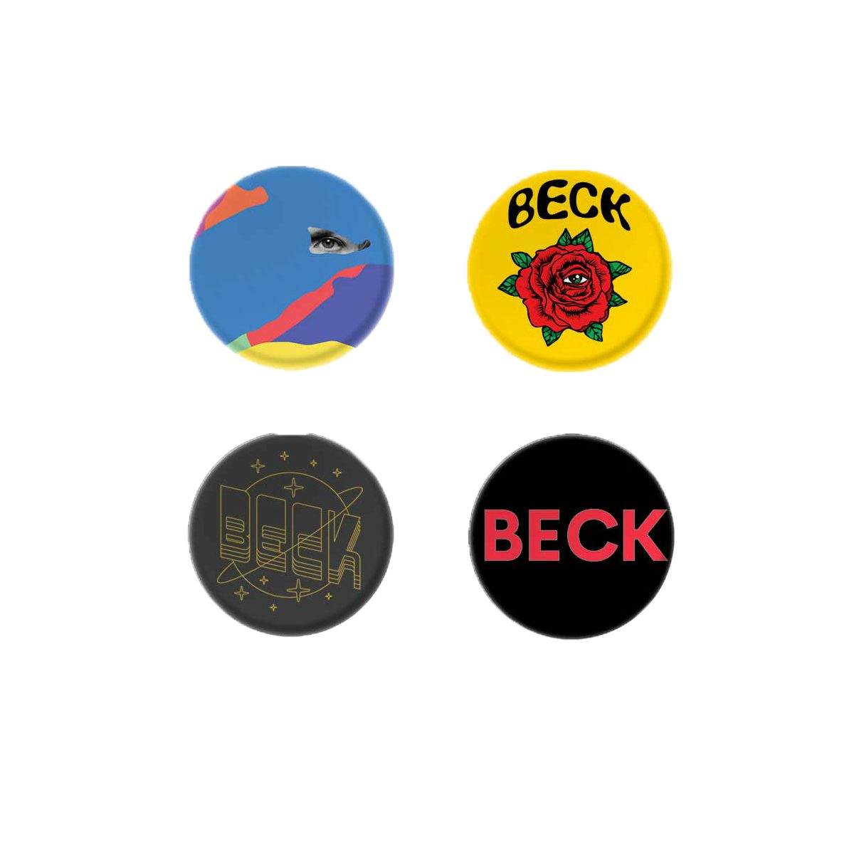 Beck Button Pack