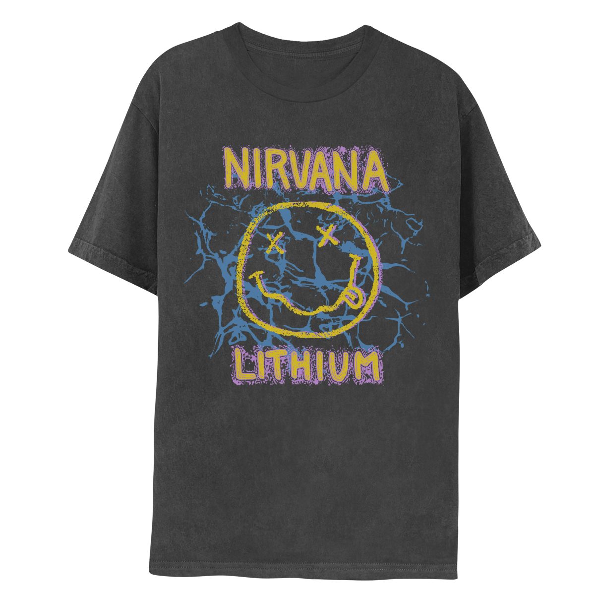 Nirvana Lithium Smiley Tee