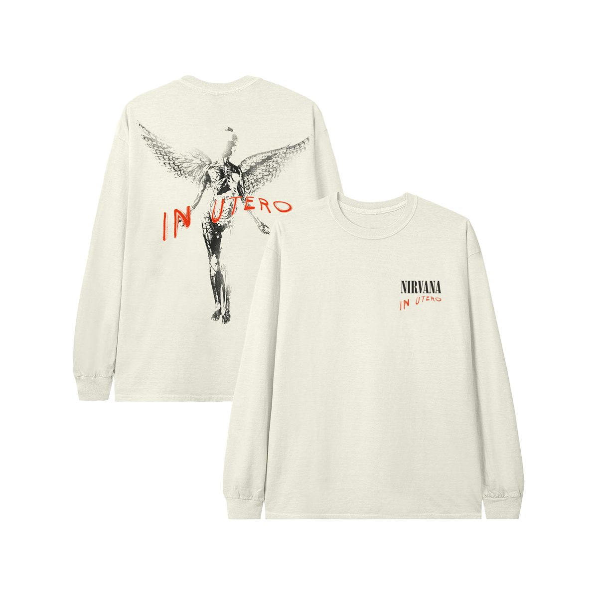 Nirvana In Utero Longsleeve Tee