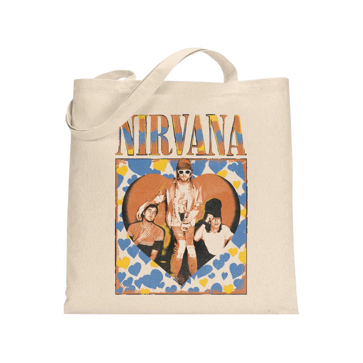 Nirvana Heart-Shaped Box Tote