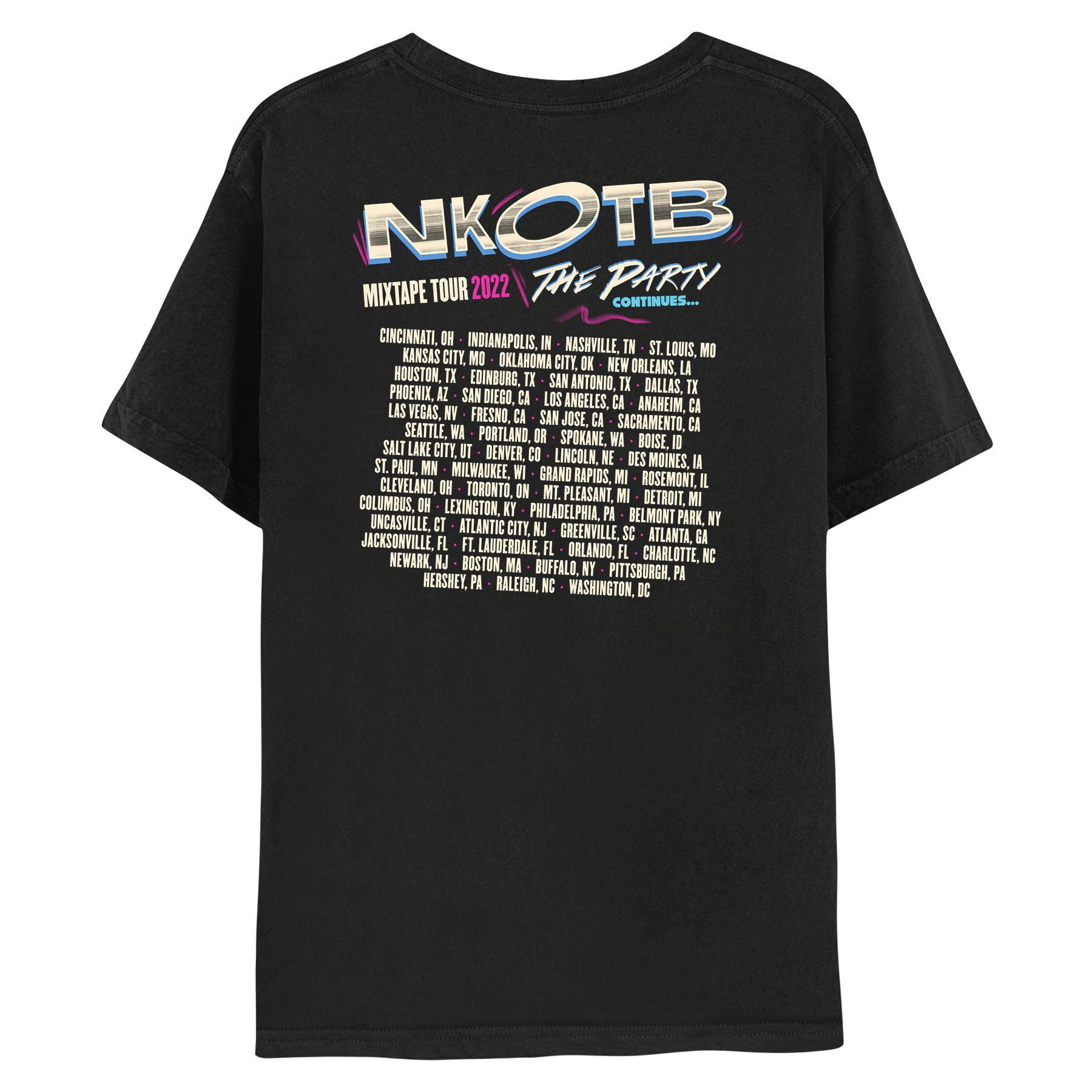 New Kids On The Block Shirts & Merch Store