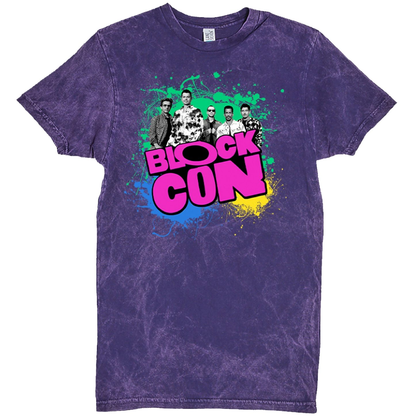 New Kids On The Block BLOCKCON Splatter Tee