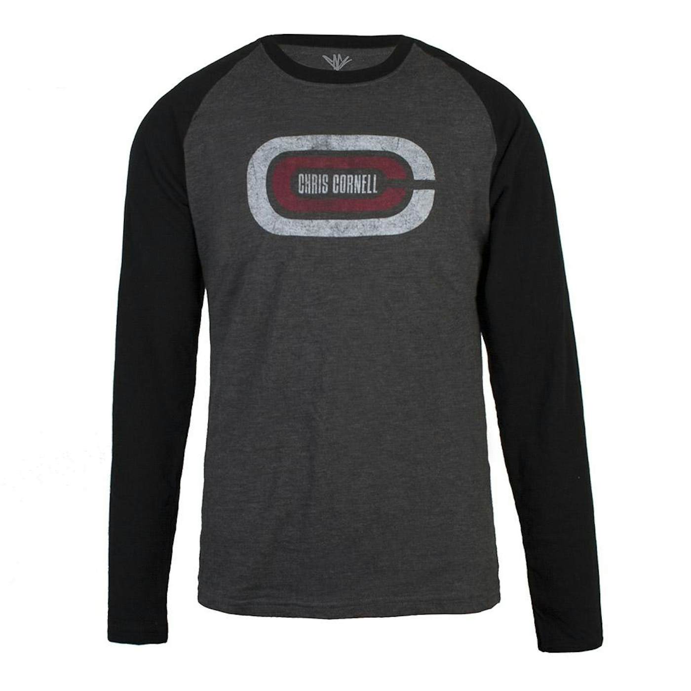 Chris Cornell Logo Raglan
