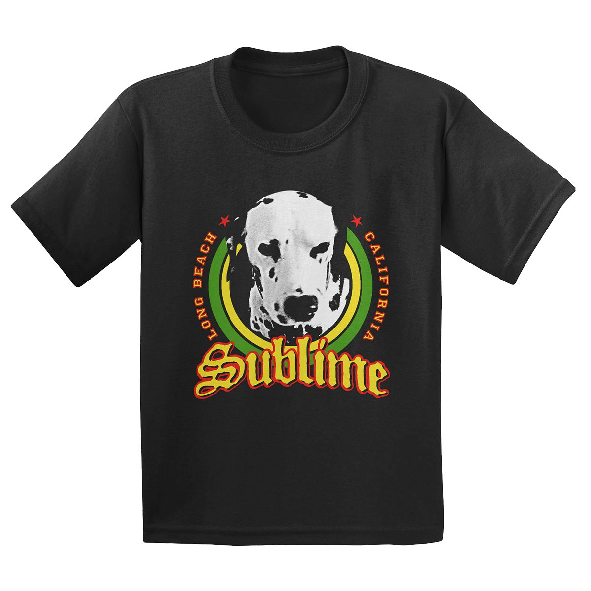 Sublime Lou Dog Black Youth Tee